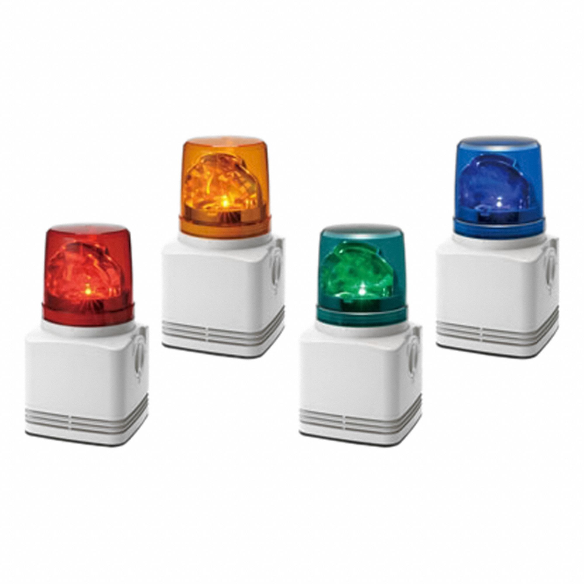 PATLITE, 24V DC, 8 15/32 in Overall Lg, Audible Alarms - 827AW0|RFT-24E ...