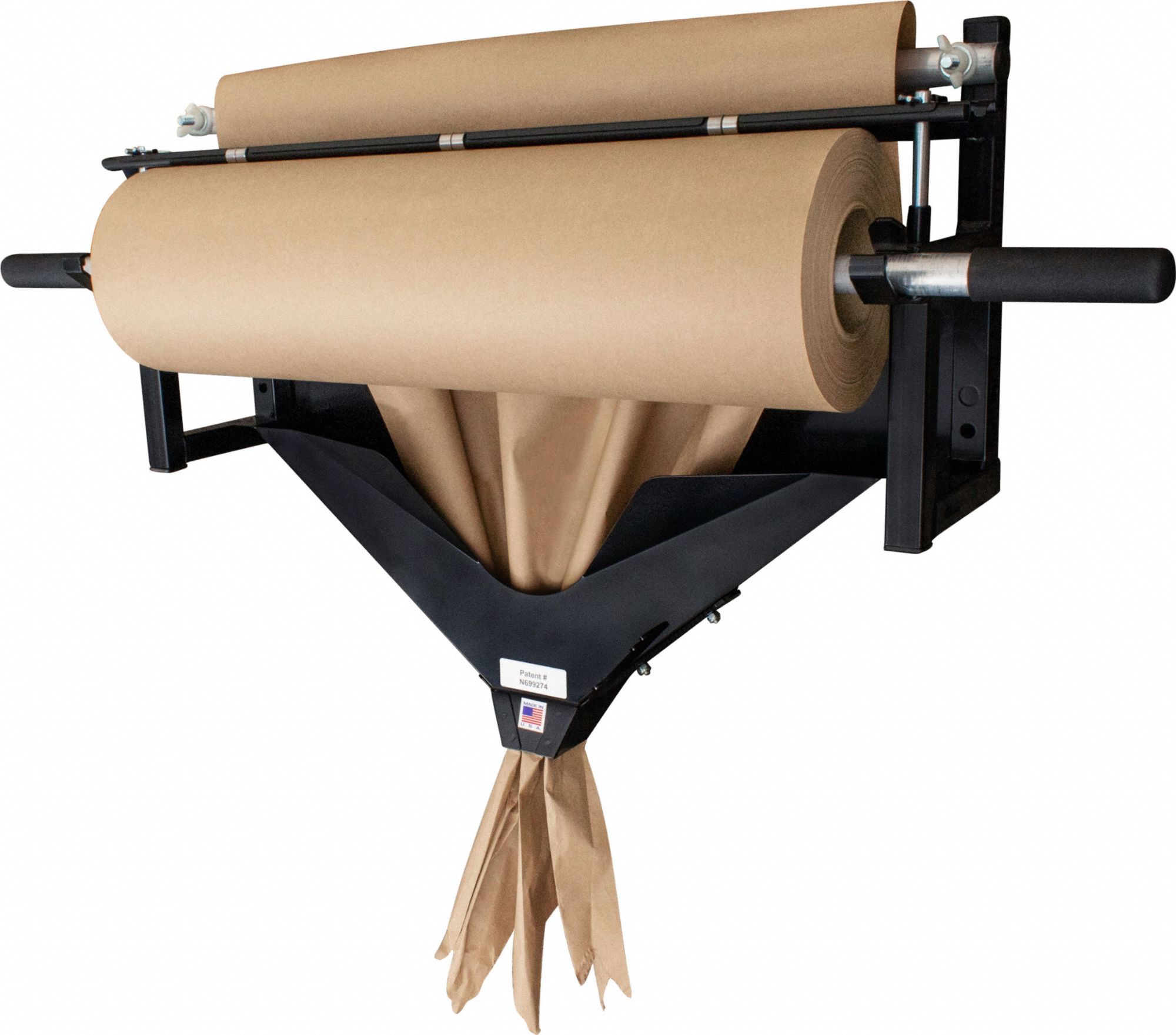 Mounted, For 24 in Roll Wd, Paper Crumpler with Idler System - 246J68 ...
