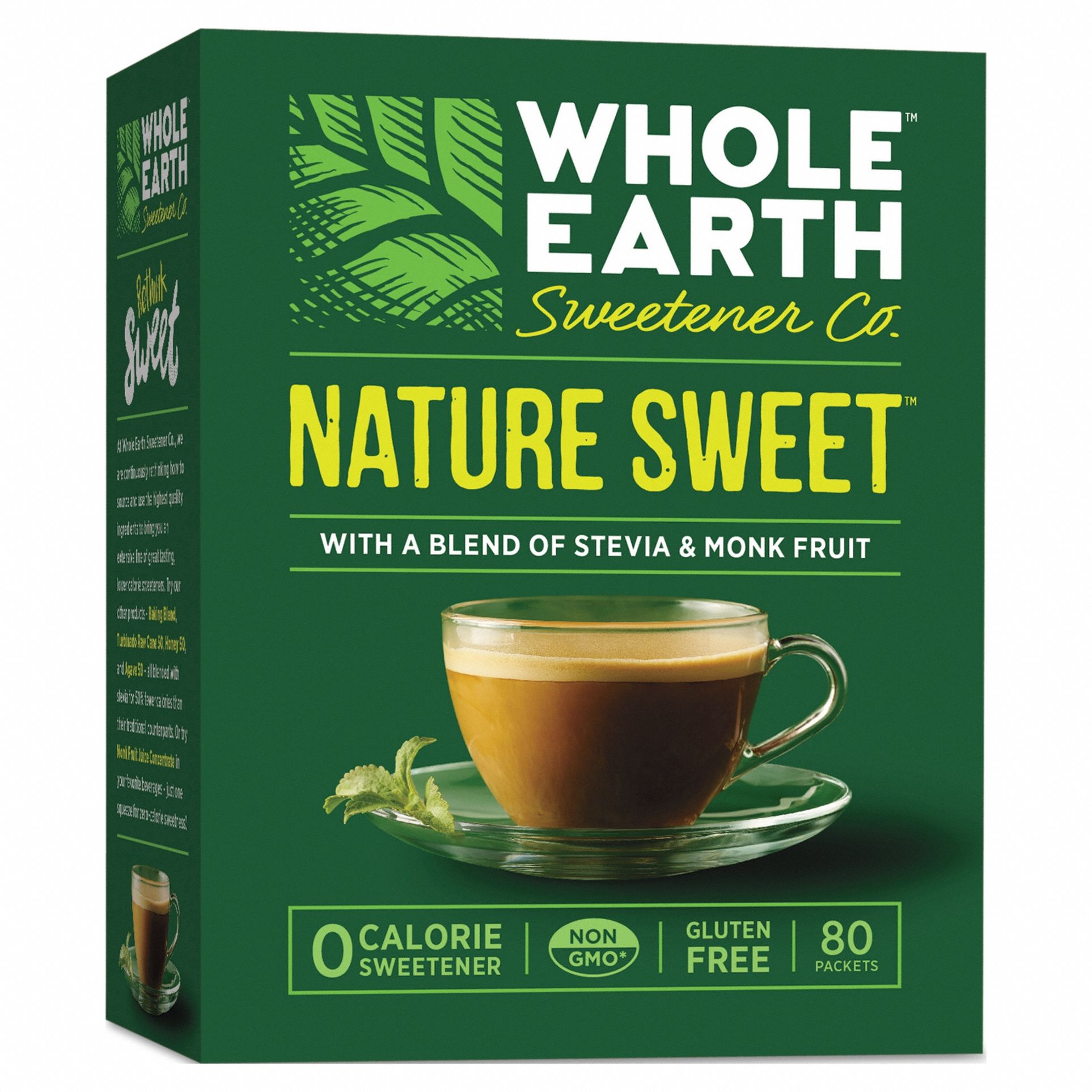 NATURE SWEET, Plain, 2 g Item Size, Sweeteners - 807DH2|20022183 - Grainger