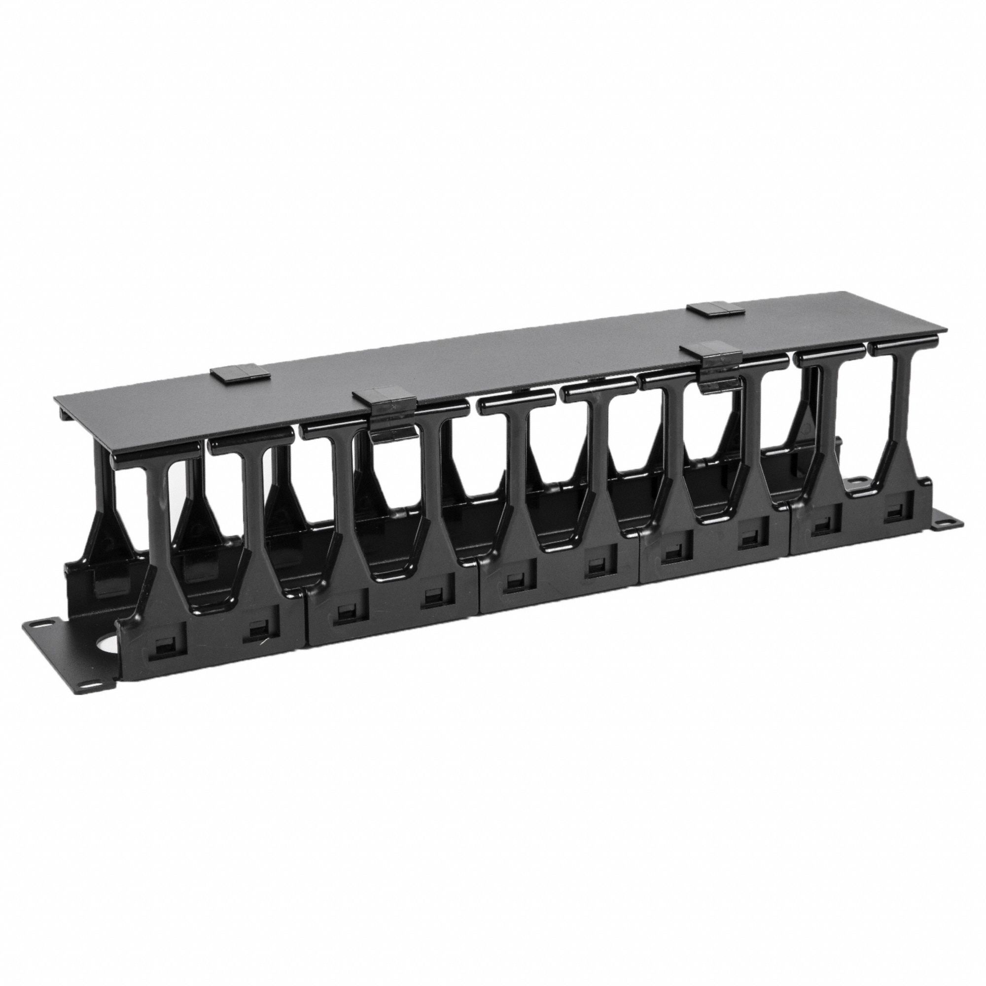 VIDEO MOUNT PRODUCTS, 2 Rack Units, 3 1/2 in Overall Ht, Cable Manager ...