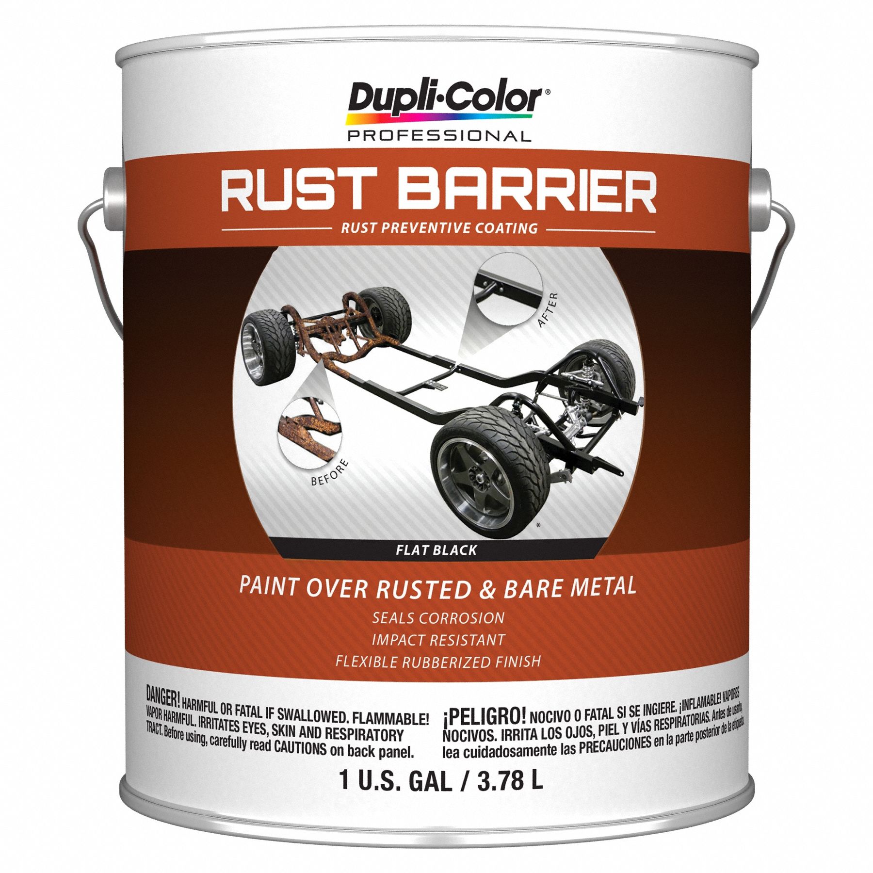 DUPLI-COLOR, Rust Preventative, Black, Automotive Coating - 801H37 ...