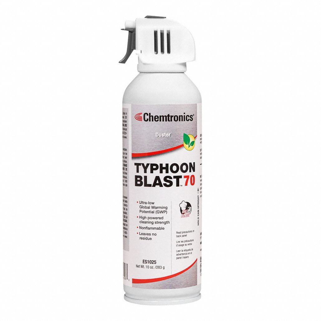 CHEMTRONICS, 10 oz, Aerosol Spray Can, Aerosol Duster - 55NG27|ES1025 ...