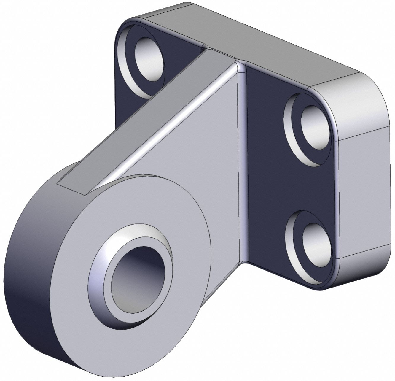 SMC, Clevis/Pivot Bracket, Fits 32 mm Bore Dia, Mounting Bracket ...