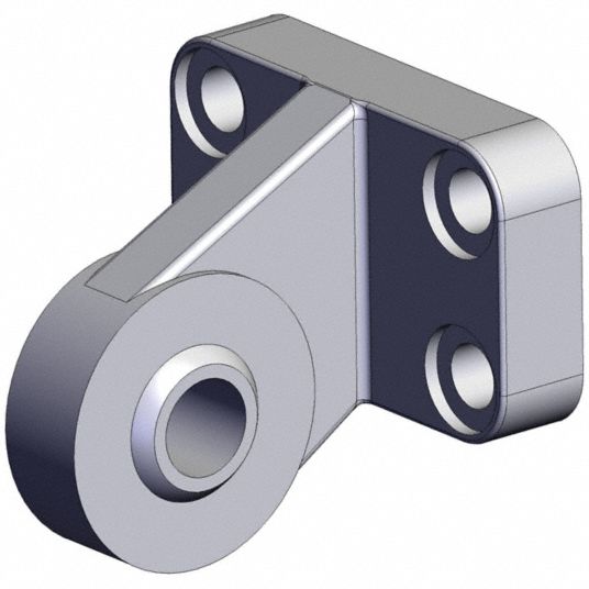 SMC, Clevis/Pivot Bracket, Fits 32 mm Bore Dia, Mounting Bracket ...