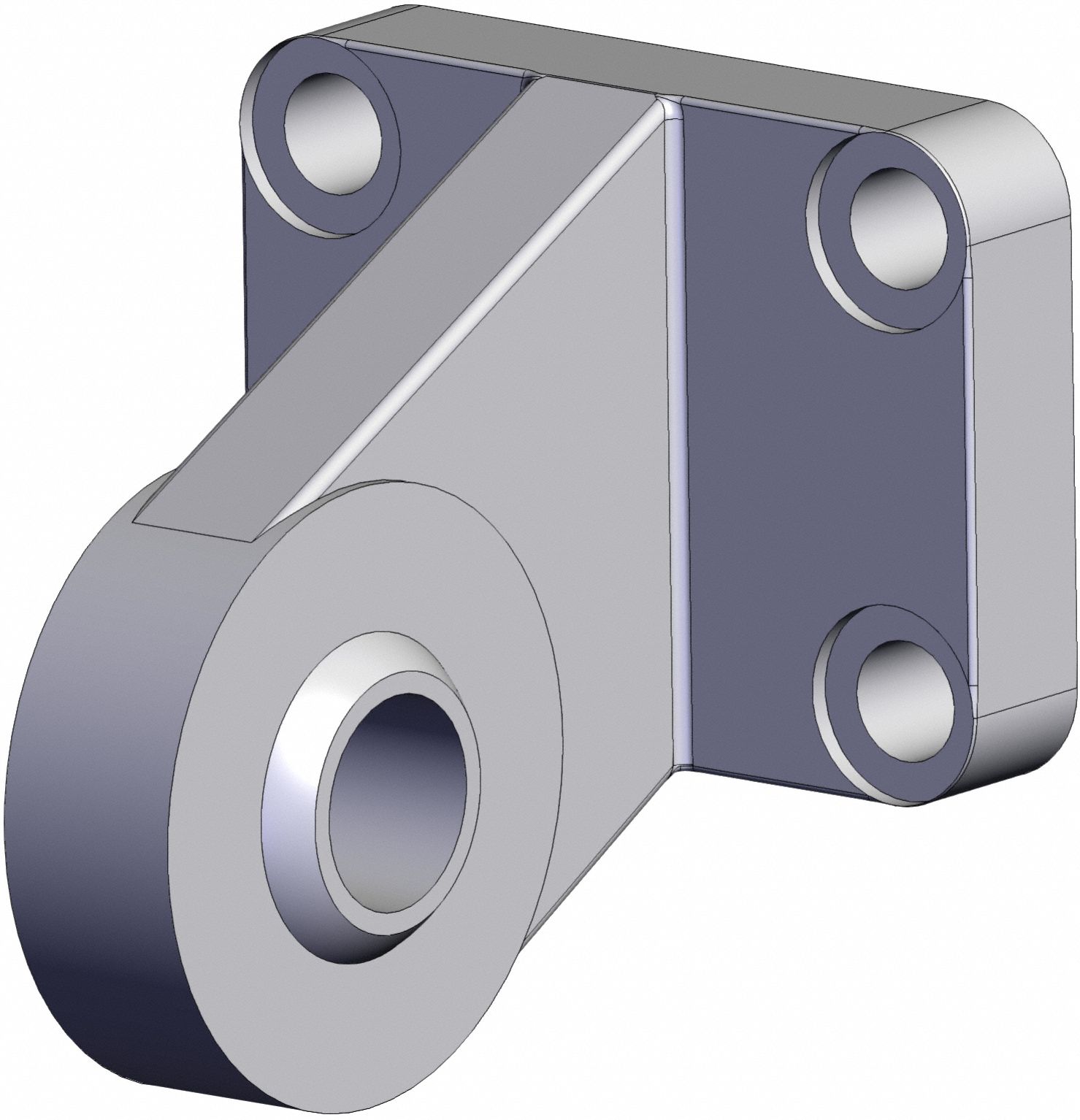 SMC, Clevis/Pivot Bracket, Fits 63 mm Bore Dia, Mounting Bracket ...