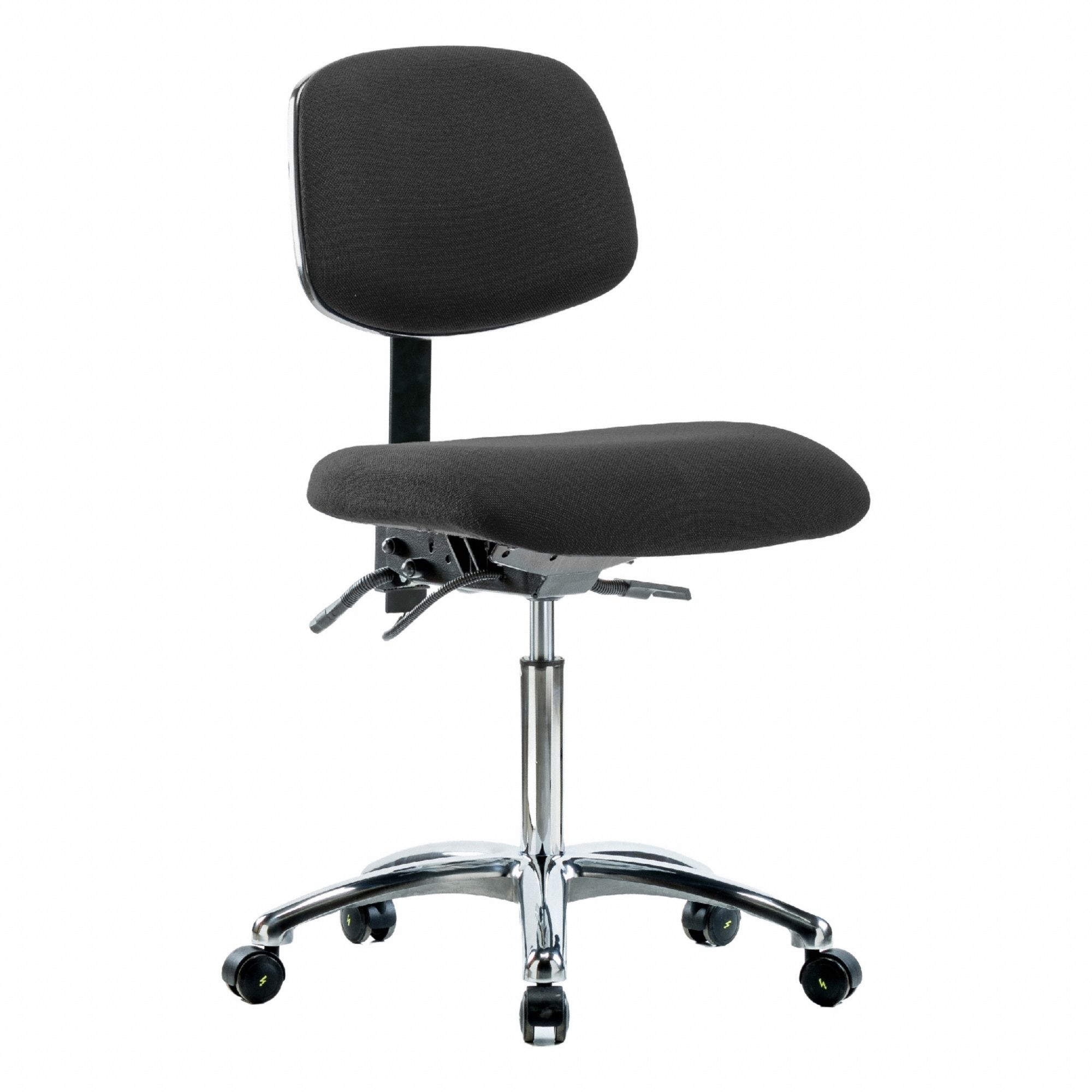 Fabric, Armless, ESD Task Chair - 358F28|BR-ESD-FMBCH-CR-T1-A0-NF-EC ...