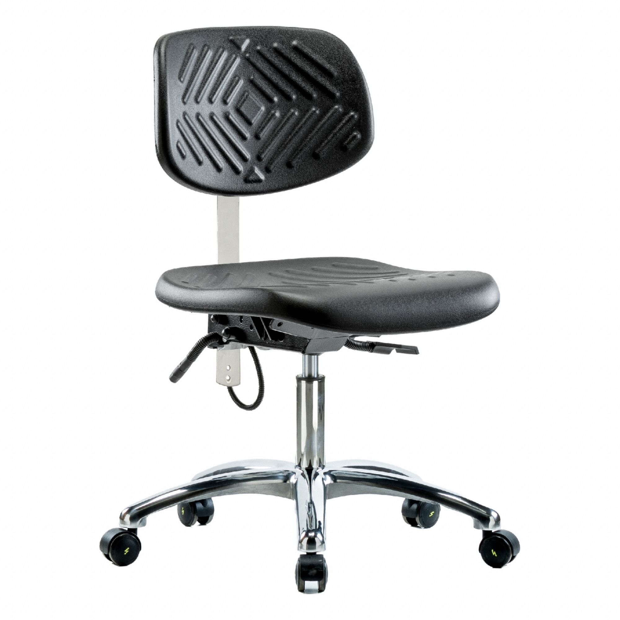 Polyurethane Armless ESD Chair 359F86 BR ESD PDHCH CR T0 A0 EC