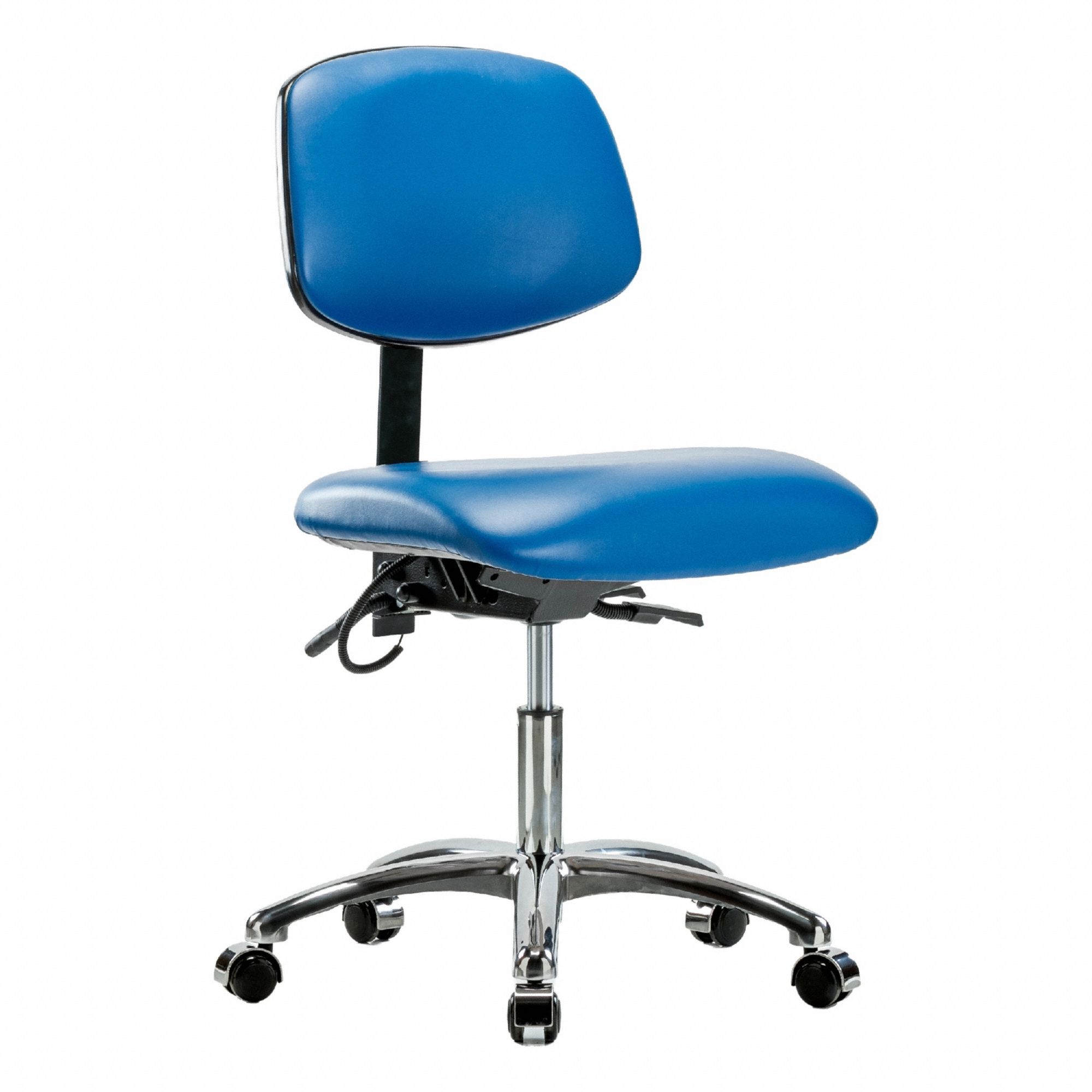 Polyurethane/Vinyl, Armless, ESD Chair - 358F73|BR-ESD-VDHCH-CR-T1-A0 ...