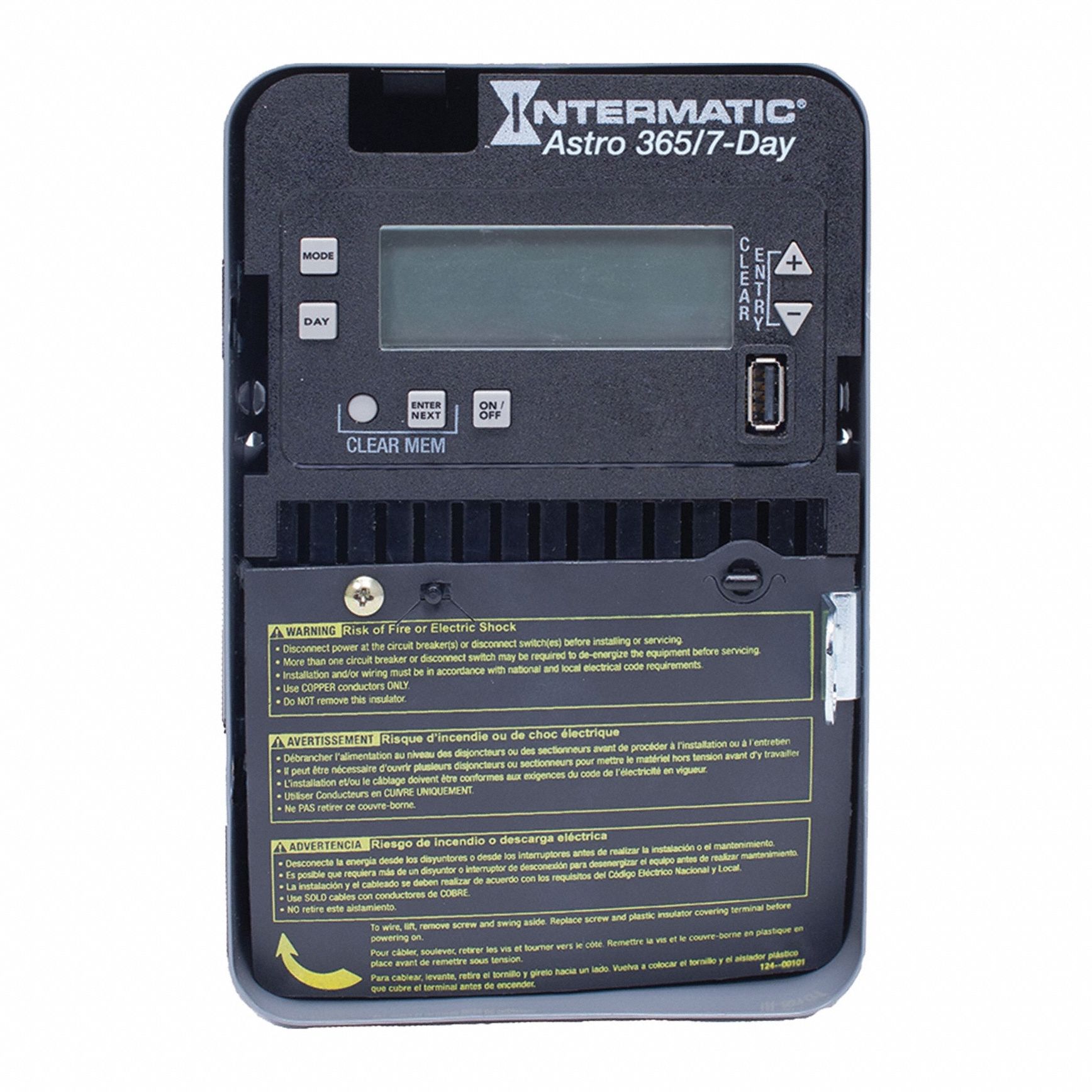 INTERMATIC, 7 day, Astronomic, Electronic Timer - 52RU56|ET2805C - Grainger