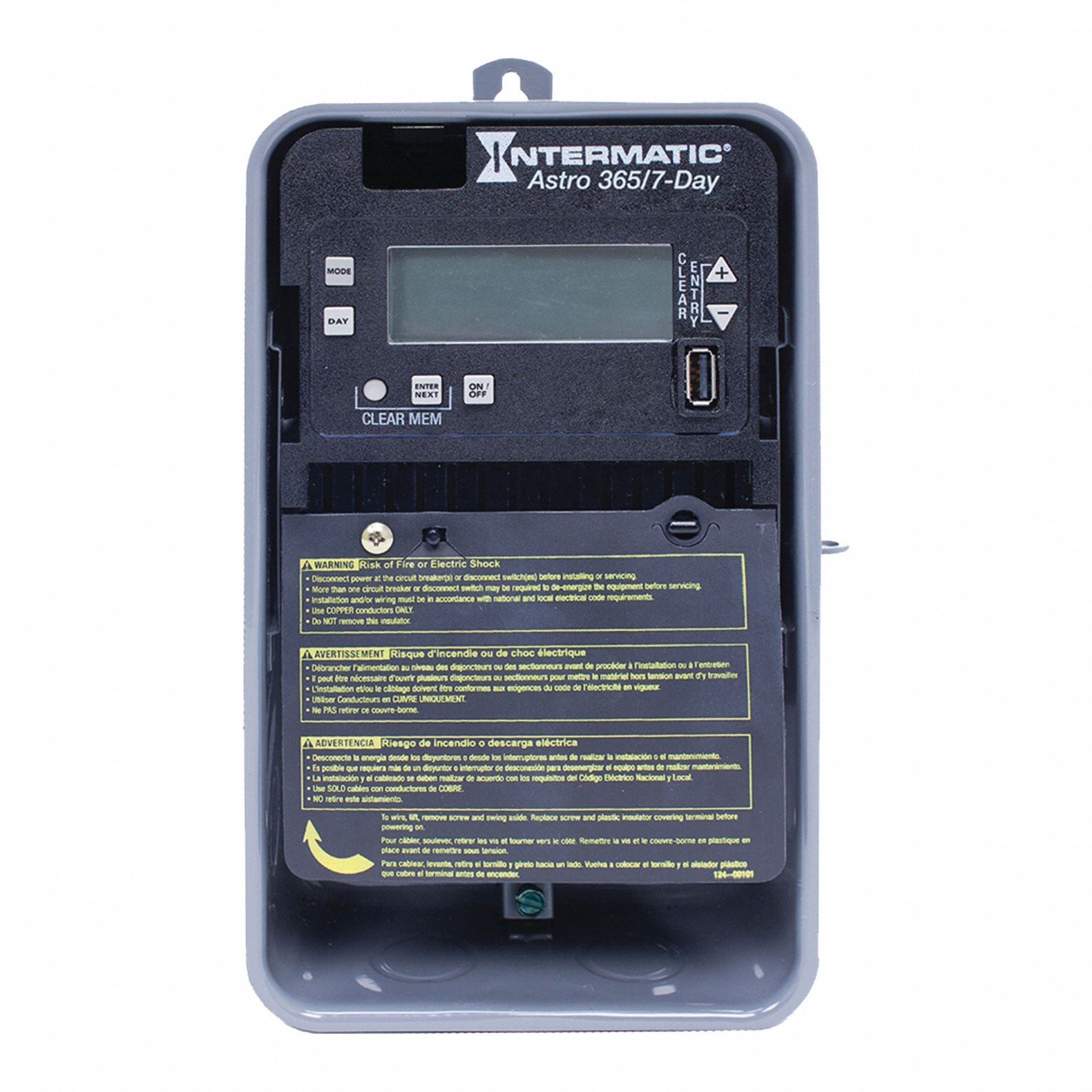INTERMATIC, 7 day, Astronomic, Electronic Timer - 52RU58|ET2805CR ...