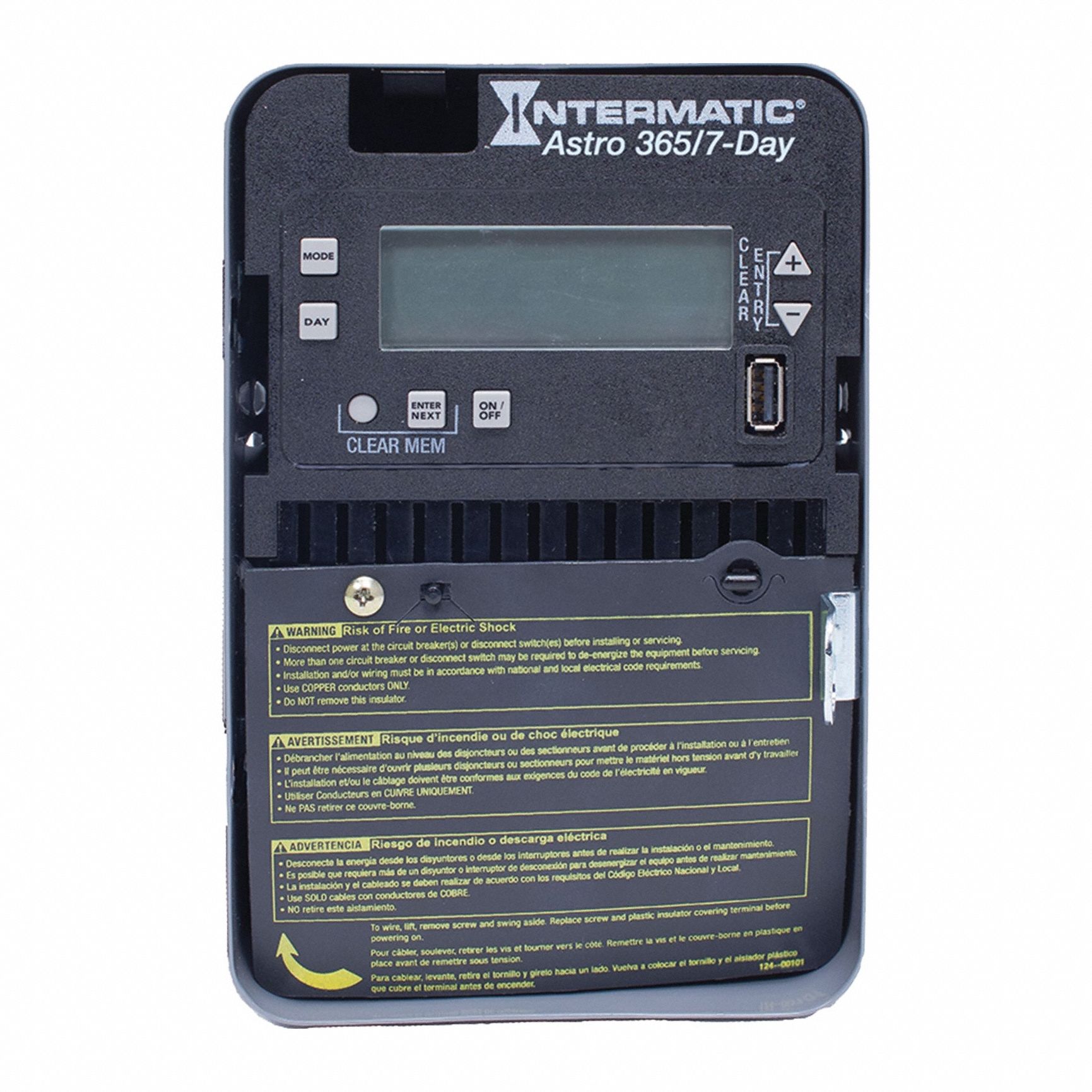 INTERMATIC, 7 day, Astronomic, Electronic Timer - 52RU59|ET2815C - Grainger