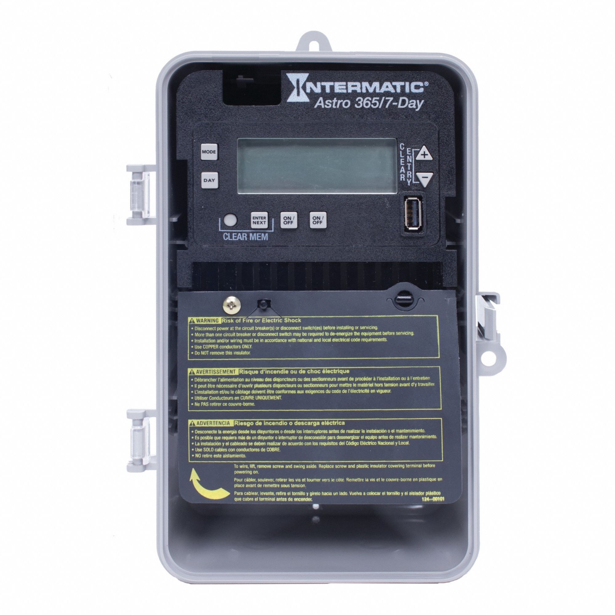 INTERMATIC, 7 day, Astronomic, Electronic Timer - 52RU63|ET2825CP ...