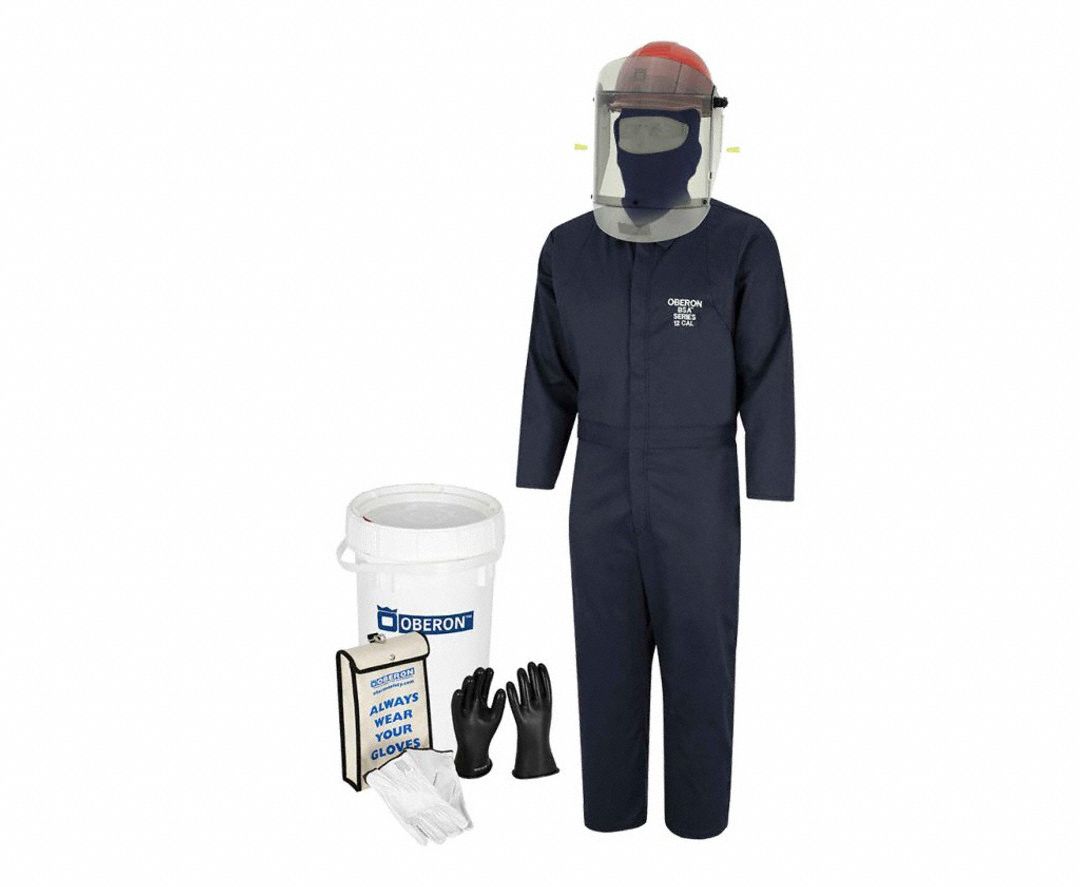 Arc Flash Clothing Kit - 889AR2|EV12-BKT-3XL-12 - Grainger