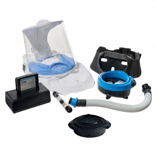 Full Hood, Belt-Mount, PAPR System Kit - 812DF3|EVAHLSTLN2KFC3 - Grainger