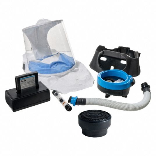 Full Hood, Belt-Mount, PAPR System Kit - 812DF4|EVAHLSTLN2KFC4 - Grainger
