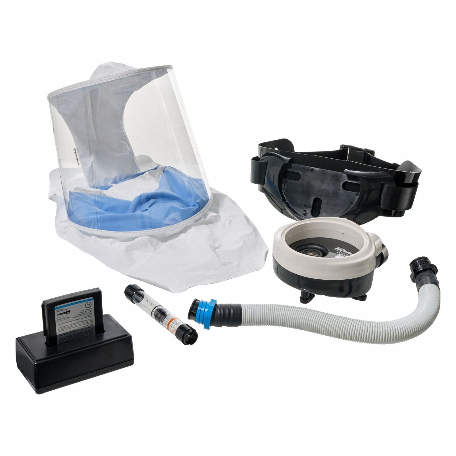 Full Hood, Belt-Mount, PAPR System Kit - 812DF5|EVASTLN2KDB - Grainger