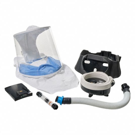 Full Hood, Belt-Mount, PAPR System Kit - 812DF7|EVASTLN2KNC - Grainger
