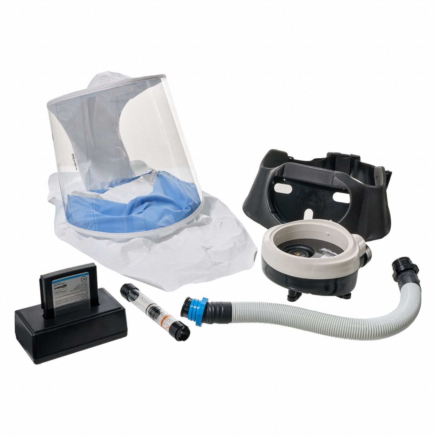 Full Hood, Belt-Mount, PAPR System Kit - 812DE9|EVASTLN2K - Grainger