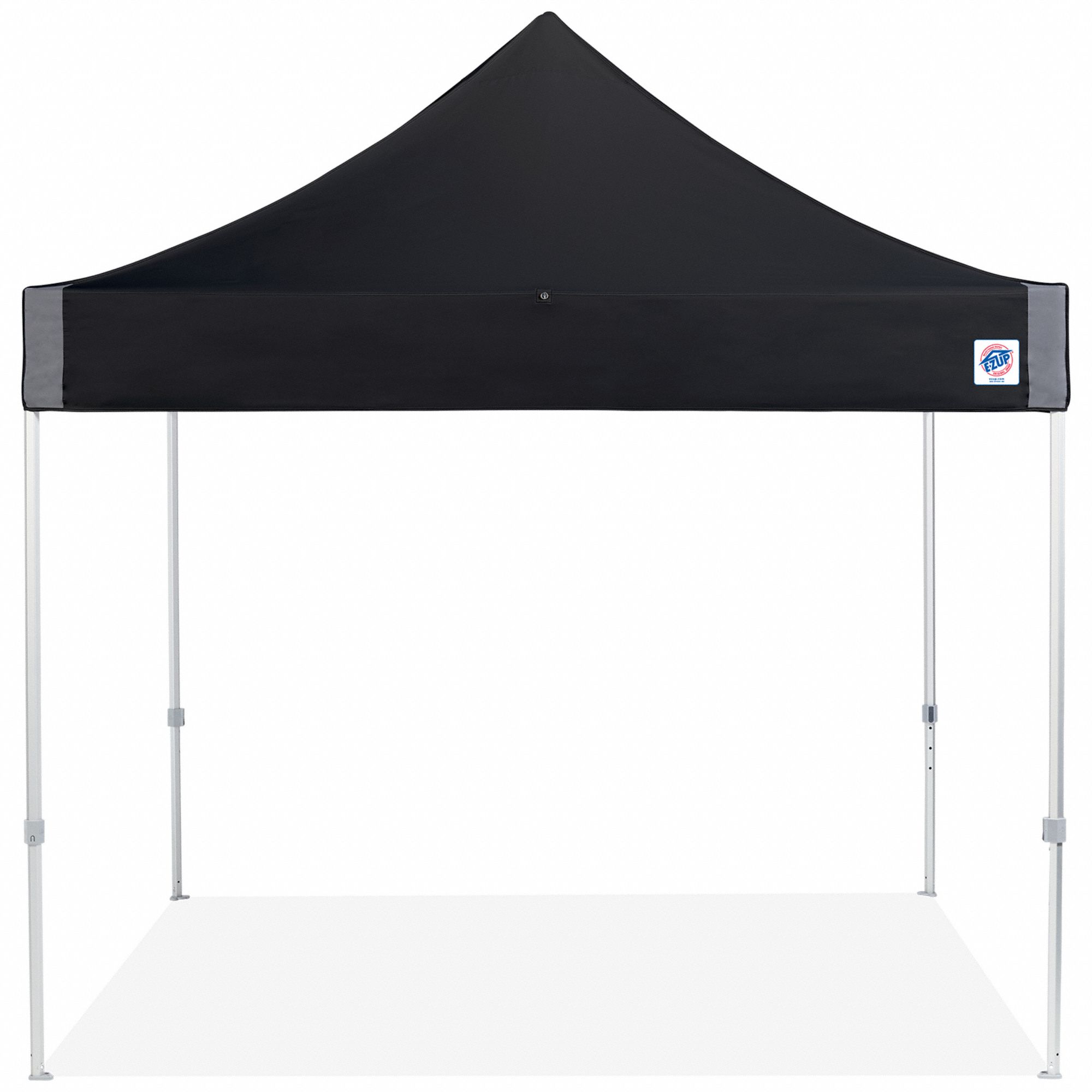 E-Z UP, 10 ft Overall Lg, 10 ft Overall Wd, Canopy Tent - 800J22|EX10KBK - Grainger