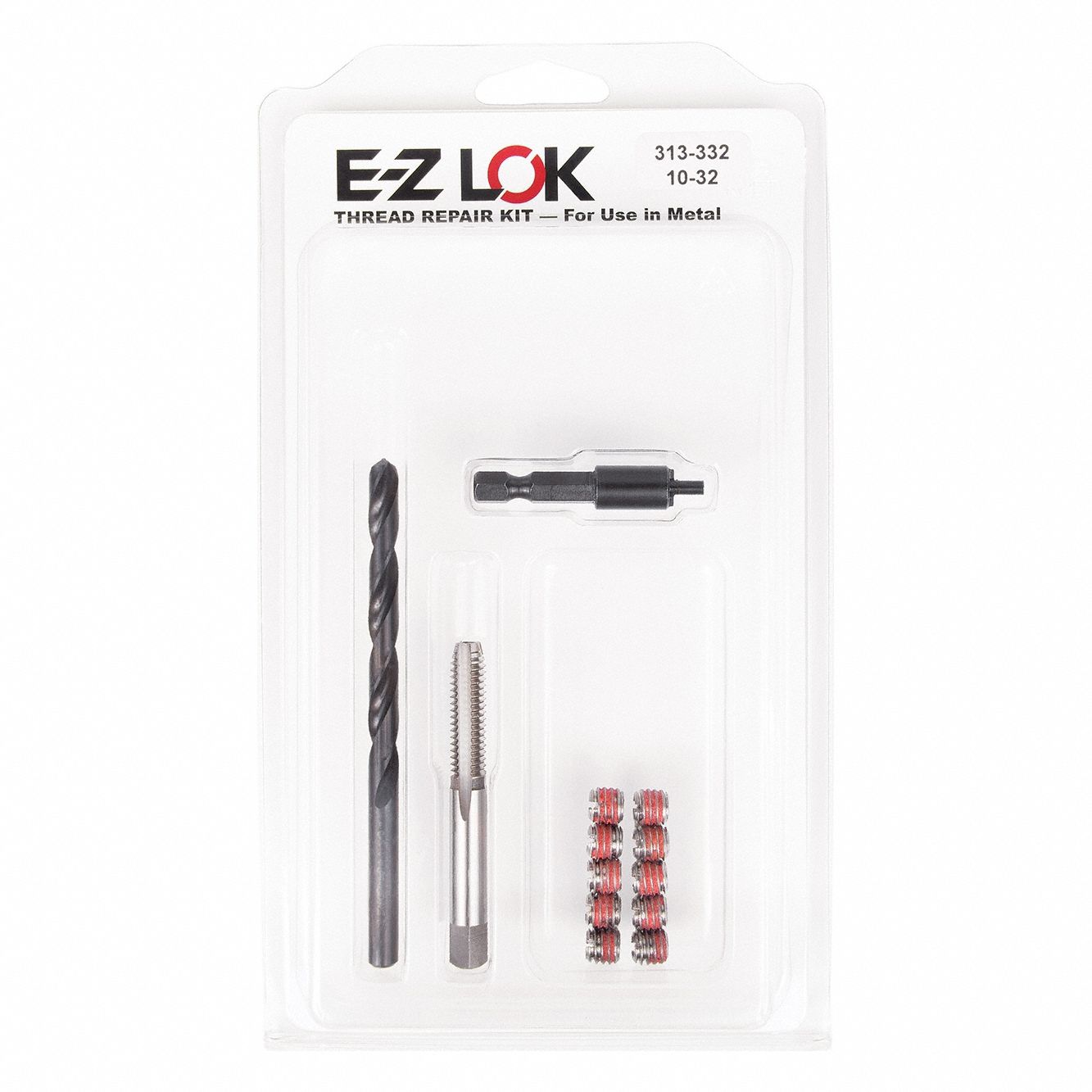 Thin Wall, #10-32 Int Thrd Sz, Self Locking Thread Insert - 807TJ1|EZ ...