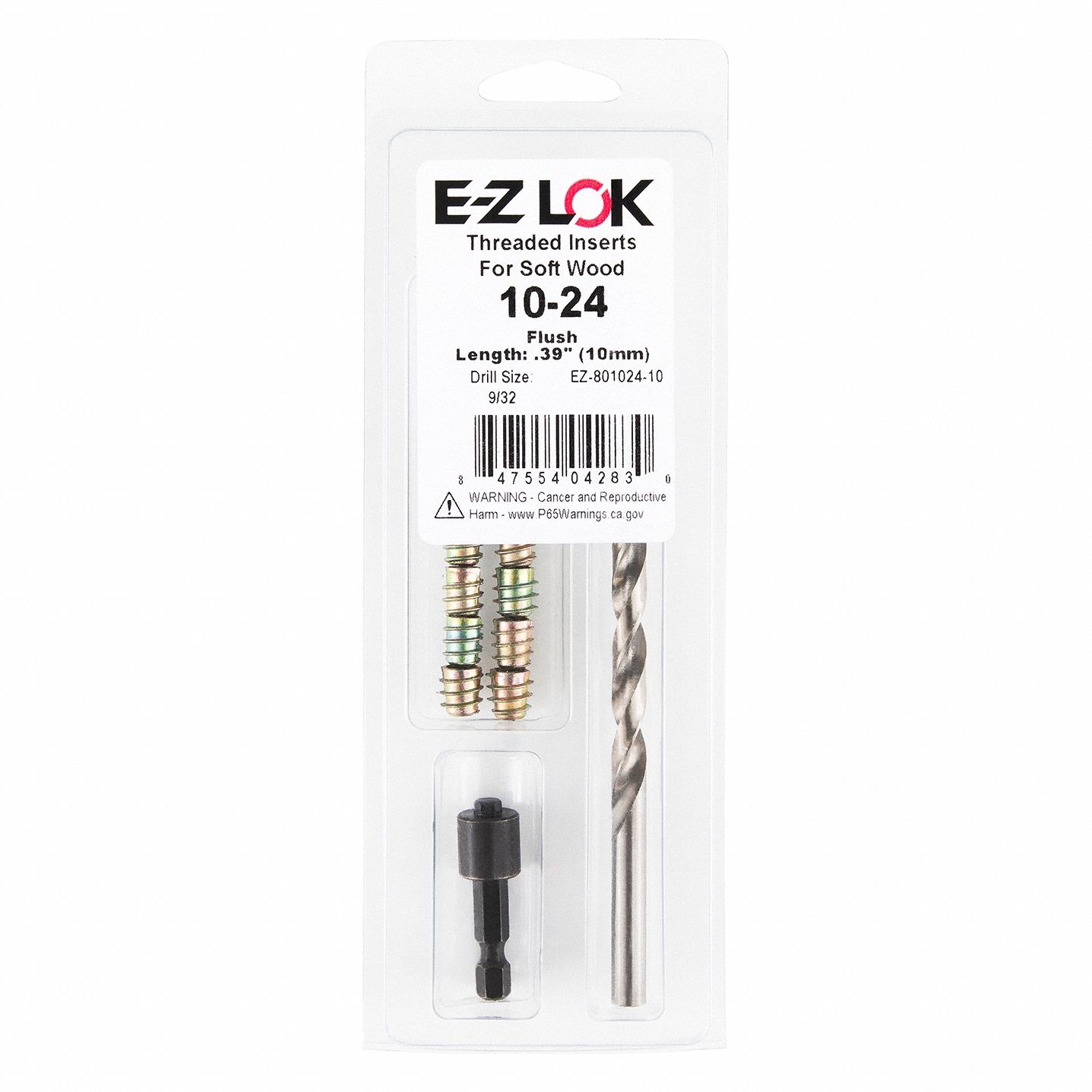 0.429 in Dia, Zinc, Thread Repair Kit - 807TX7|EZ-801024-10 - Grainger