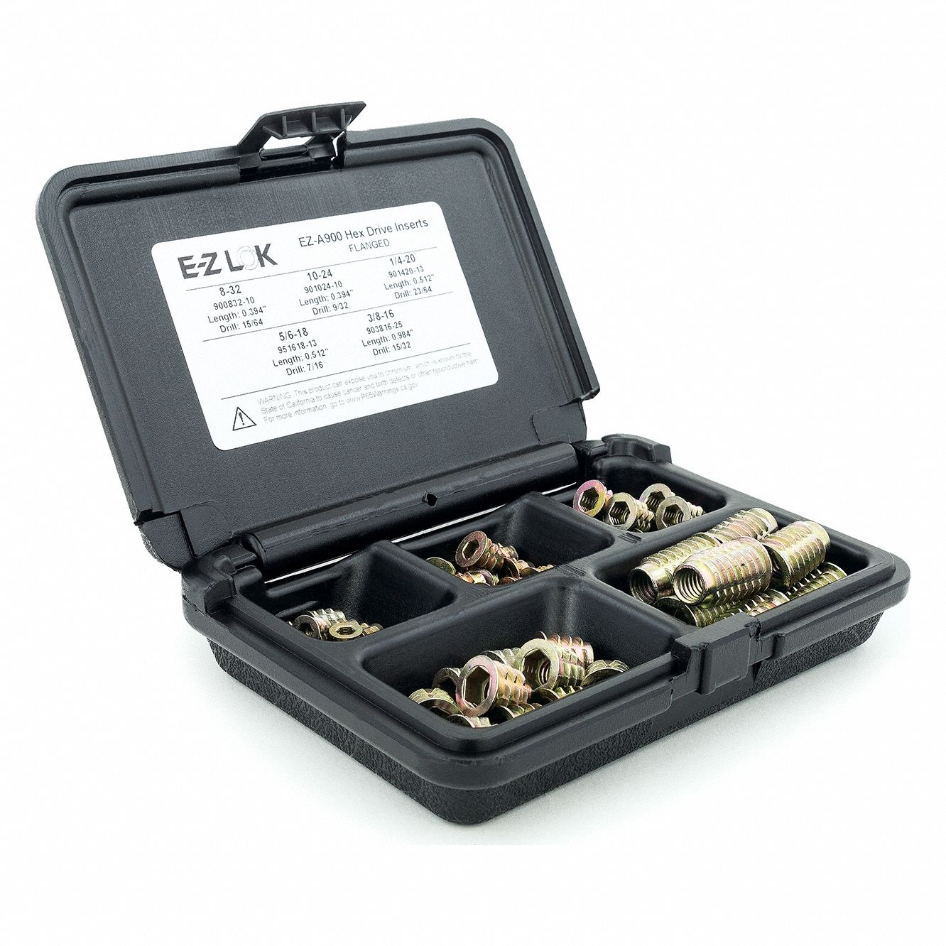 0.329 in_0.433 in_0.469 in_0.567 in_0.626 in Dia, Zinc, Thread Repair ...