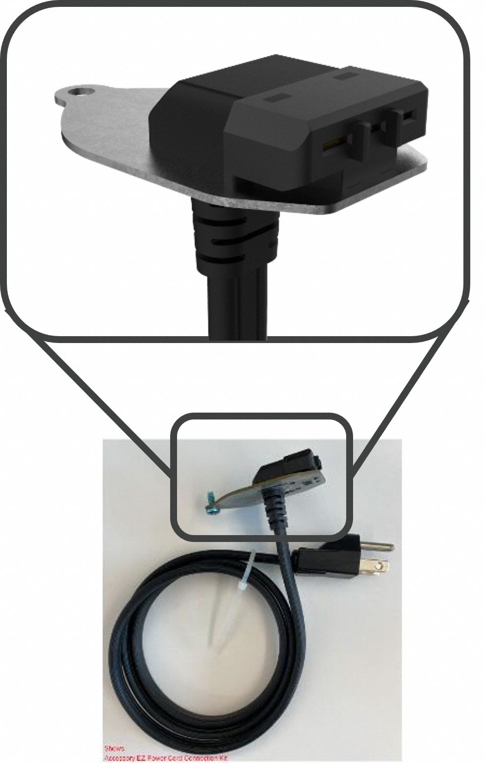 IN SINK ERATOR DIVISION, 5 in Overall Wd, 1 1/2 in Overall Lg, Power ...