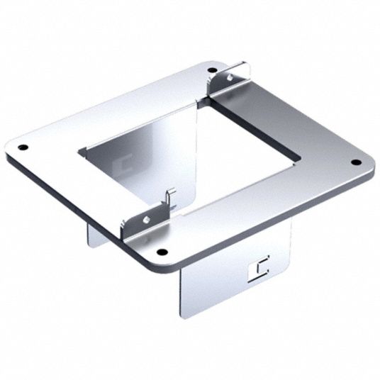 STI, Square, 6.5 in Overall Ht, Floor Plate - 38G965|EZP144F - Grainger