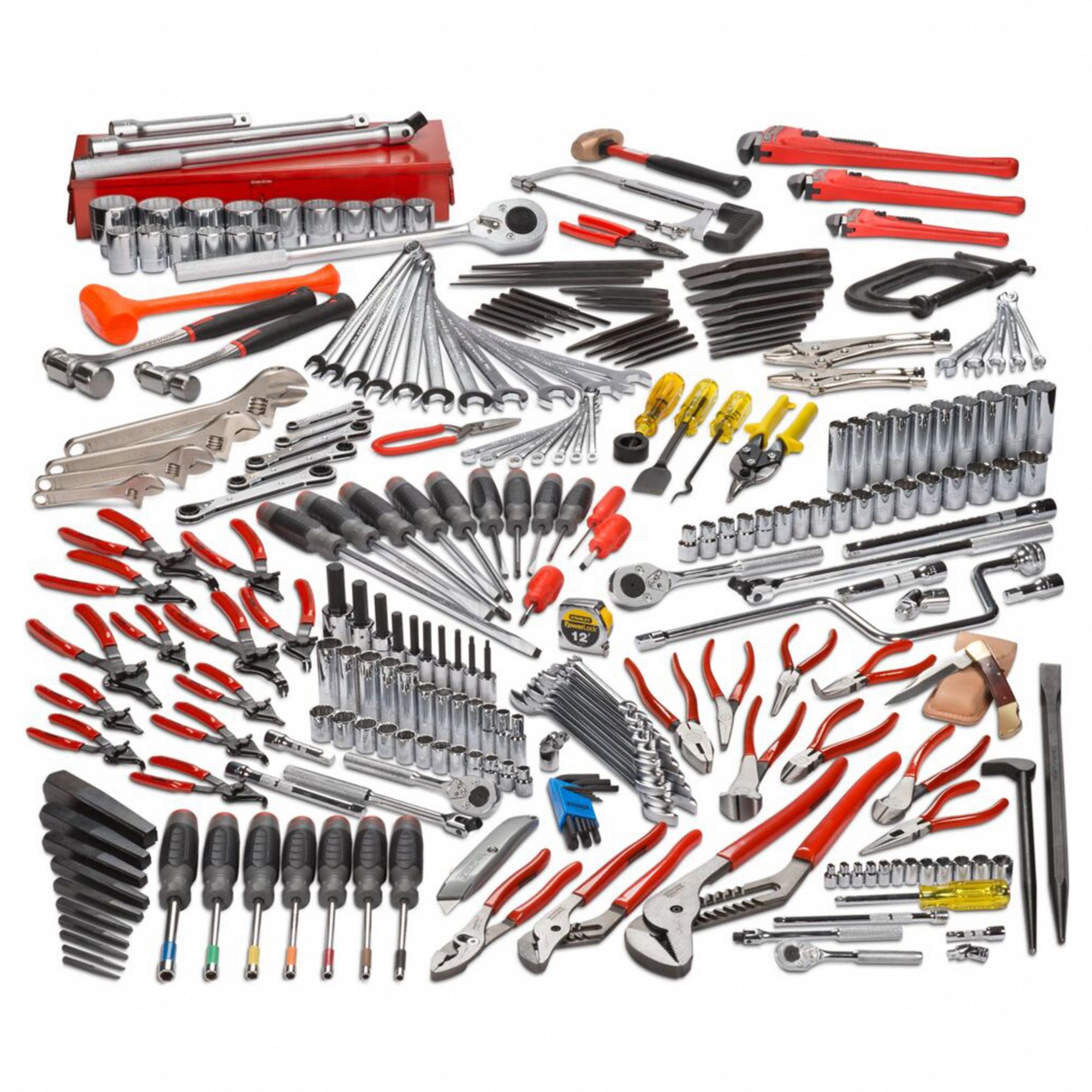 PROTO, 237 Total Pcs, Metric, Master Tool Set - 6C360|J99730 - Grainger