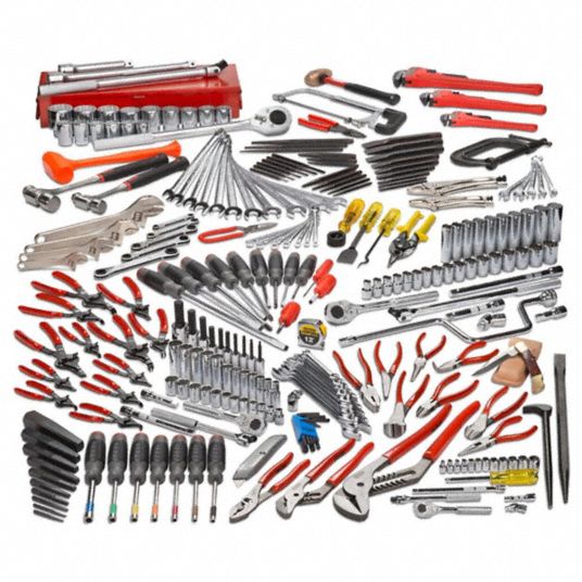 PROTO, 237 Total Pcs, Metric, Master Tool Set - 6C360|J99730 - Grainger