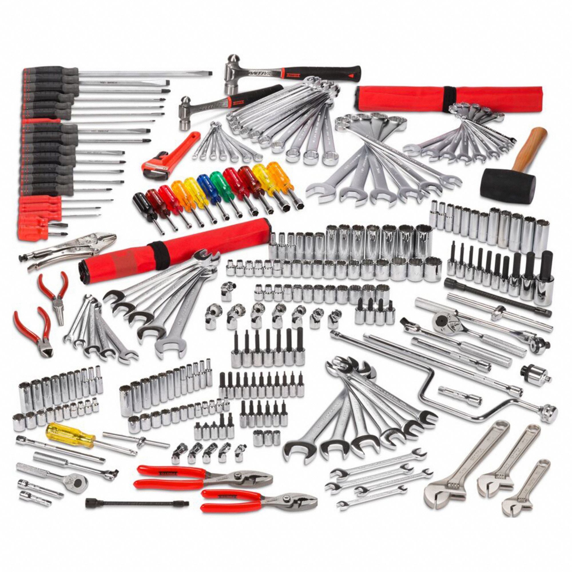 PROTO, 266 Total Pcs, Metric/SAE, Master Tool Set - 53GM45|J99912A ...