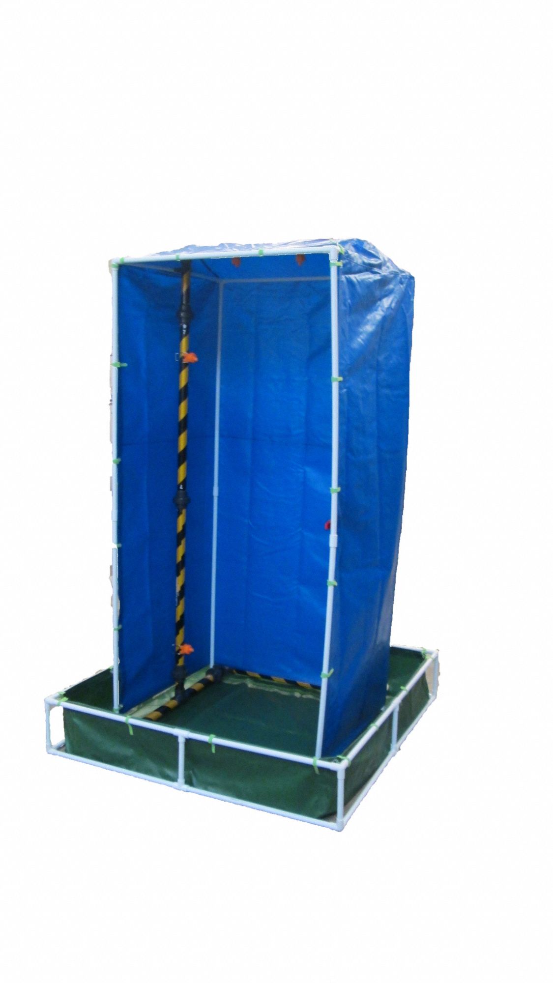 FSI, 1 Stations, 5 Spray Heads, Decontamination Shower - 787ER1|F-EC ...