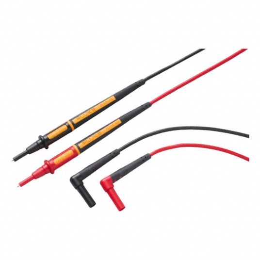 FLUKE, CAT II 1000V/CAT III 1000V/CAT IV 600V, Probe, Test Leads ...