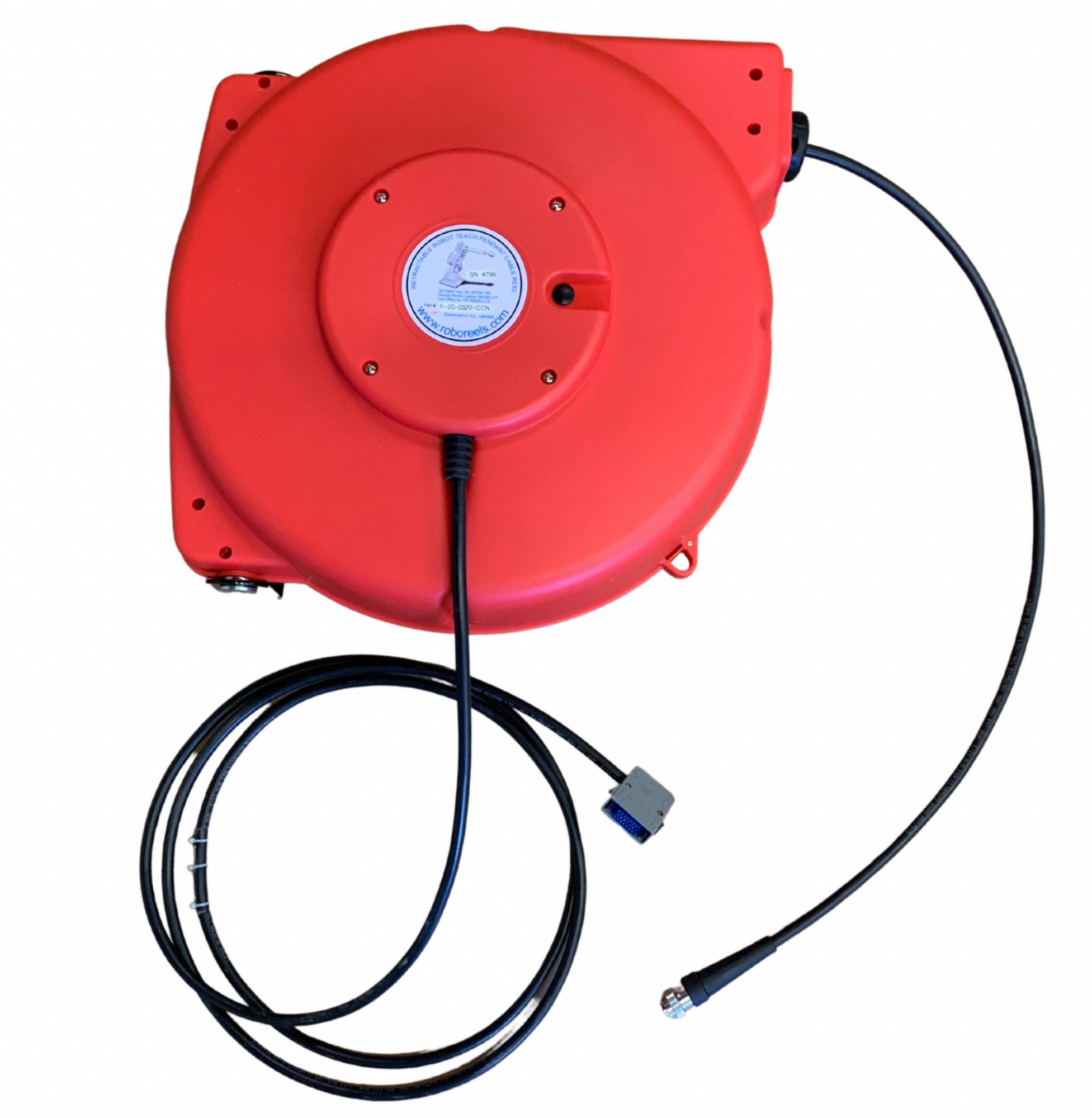 For Fanuc, R30iB/R30iB+, Pendant Cable Reel - 801MN7|F-30-0310-CCN ...