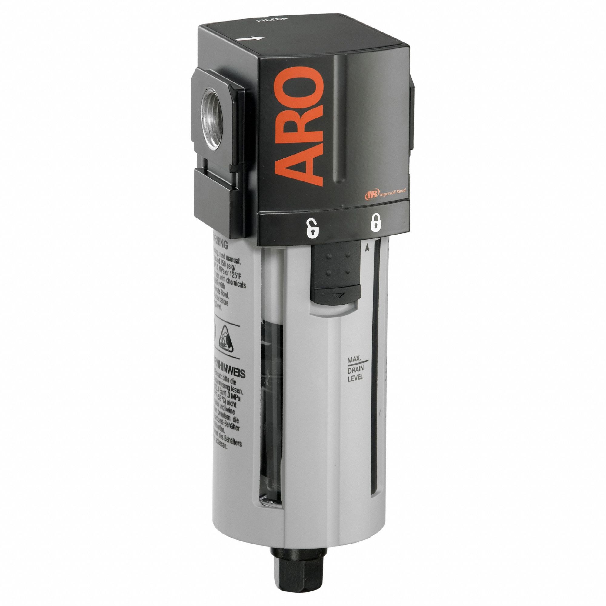 ARO, Std, 1/2 in NPT, Filter - 342AJ2|F35341-401 - Grainger