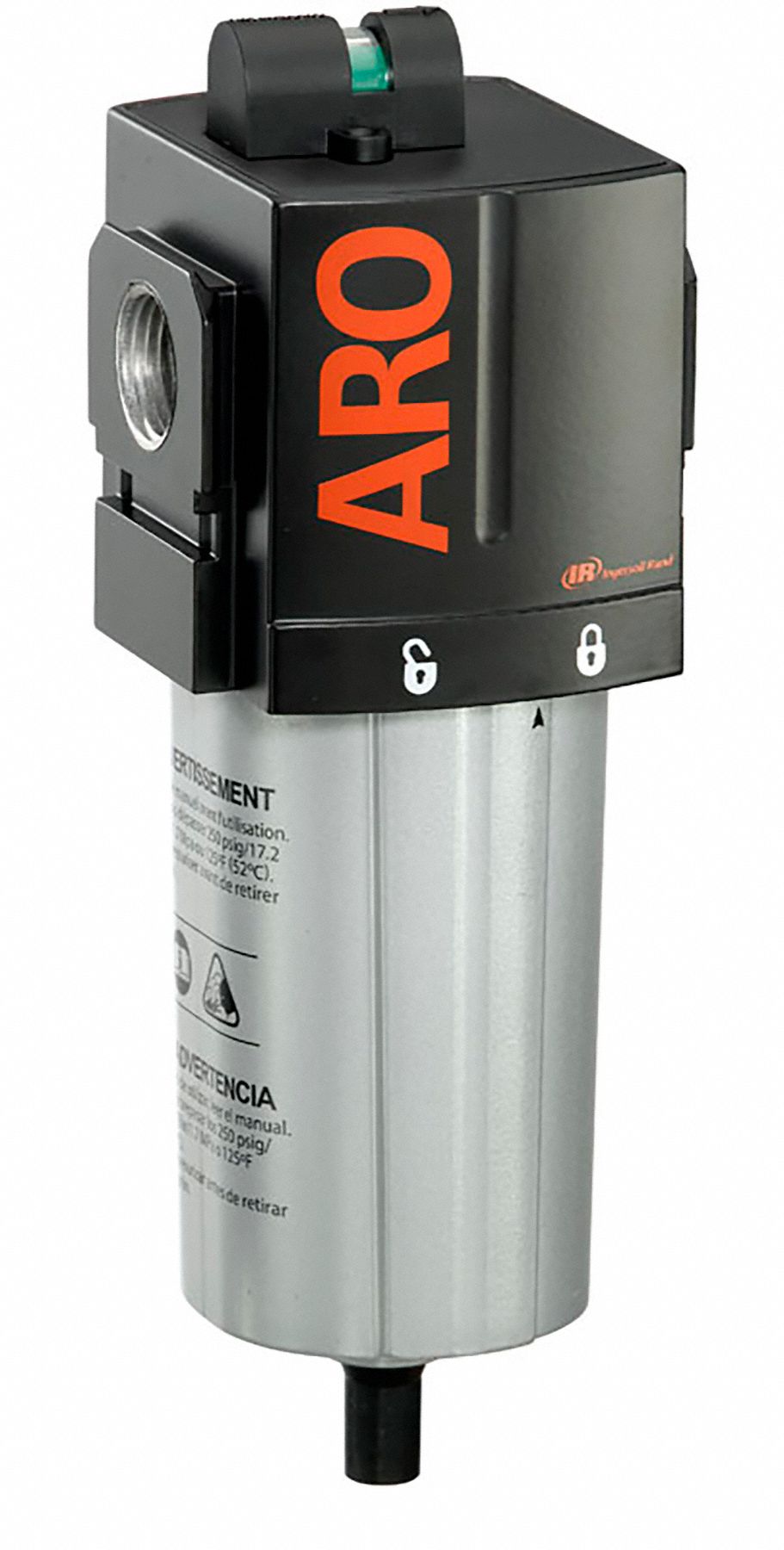 ARO, Coalescing, 3/4 in NPT, Pneumatic Oil Filter - 4PJG2|F35352-310 ...