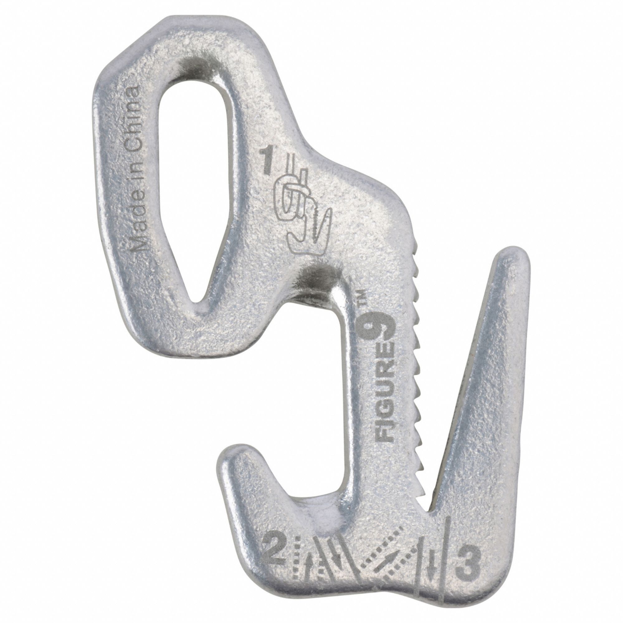 Rope Tightener,1-1/2 In.,Aluminum,Silver - Grainger