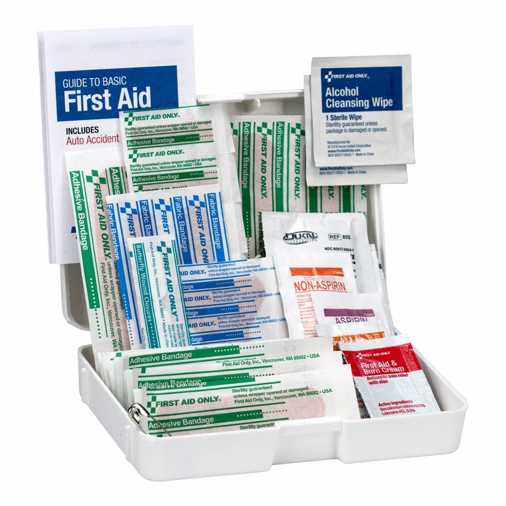 FIRST AID ONLY, Car/Home, 15 People Served, First Aid Kit and Housing ...