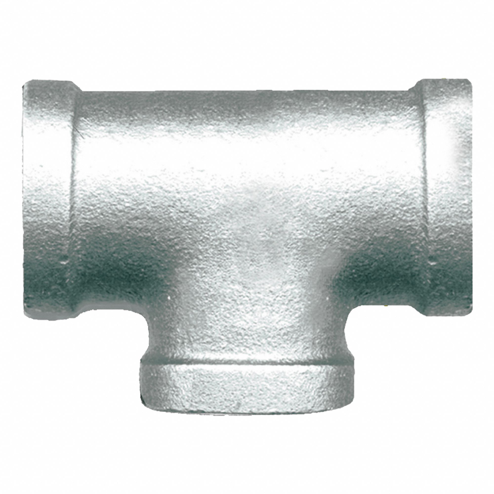 FAIRVIEW REDUCER TEE,2 IN X 1/2 IN SIZE - Galvanized Pipe Fittings ...