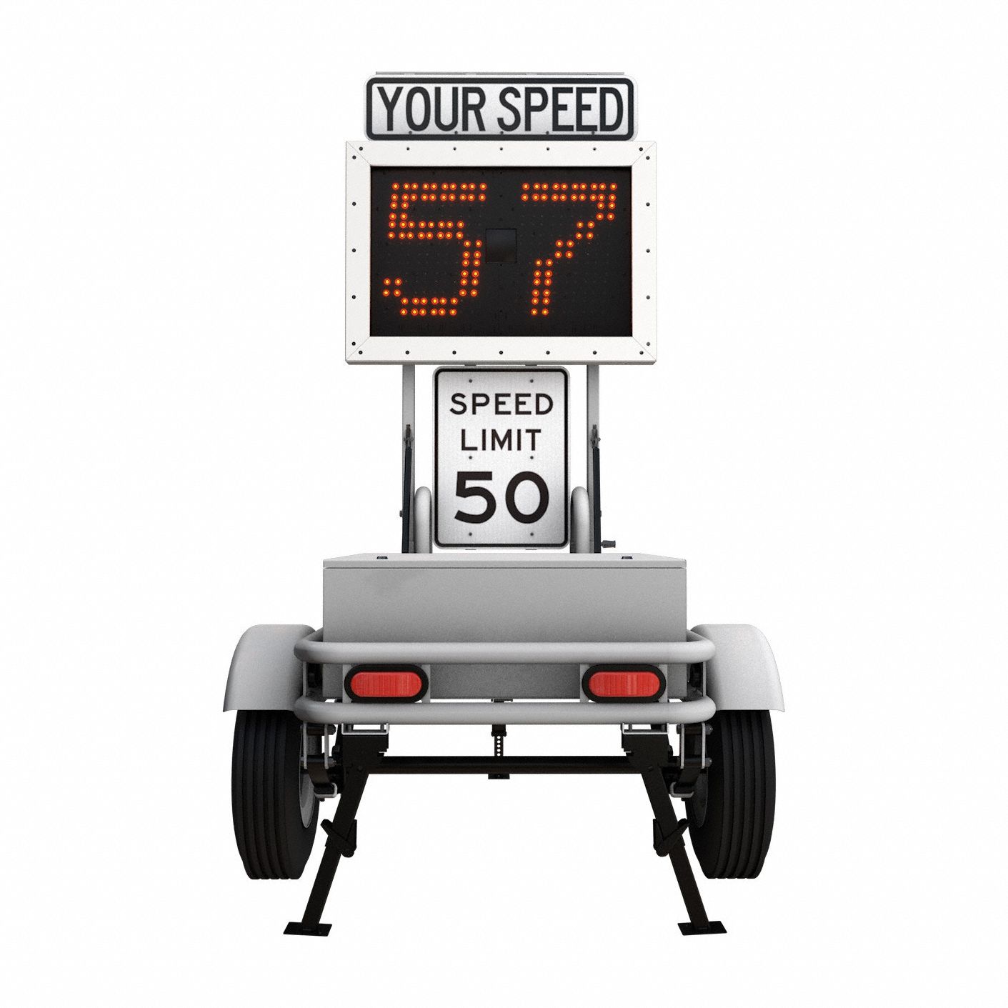 34" x 40" Nominal Sign Size, Aluminum, Speed Display - 830L80|Fast-18T ...