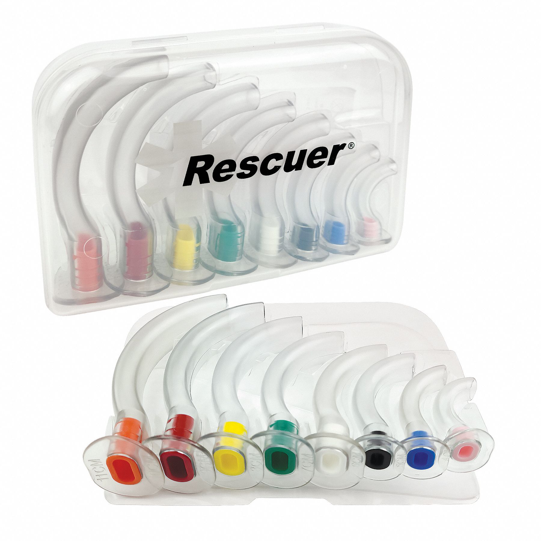 FIRST AID CENTRAL GUEDEL AIRWAY KIT,PLASTIC,40 MM-110 MM - 5525 ...
