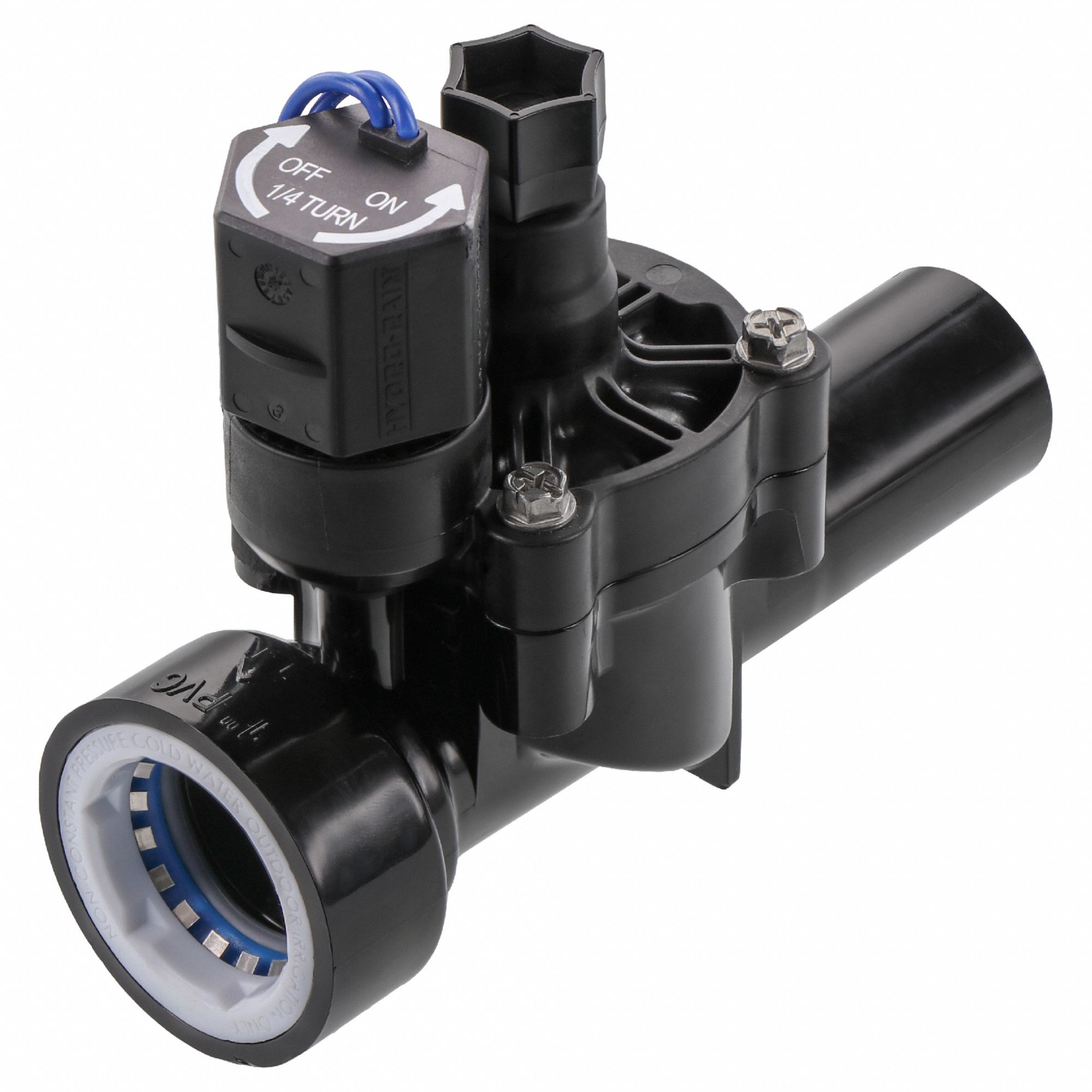 HYDRORAIN, 150 psi Max Working Pressure, 1" PVC Lock Push Fit, Reverse ...