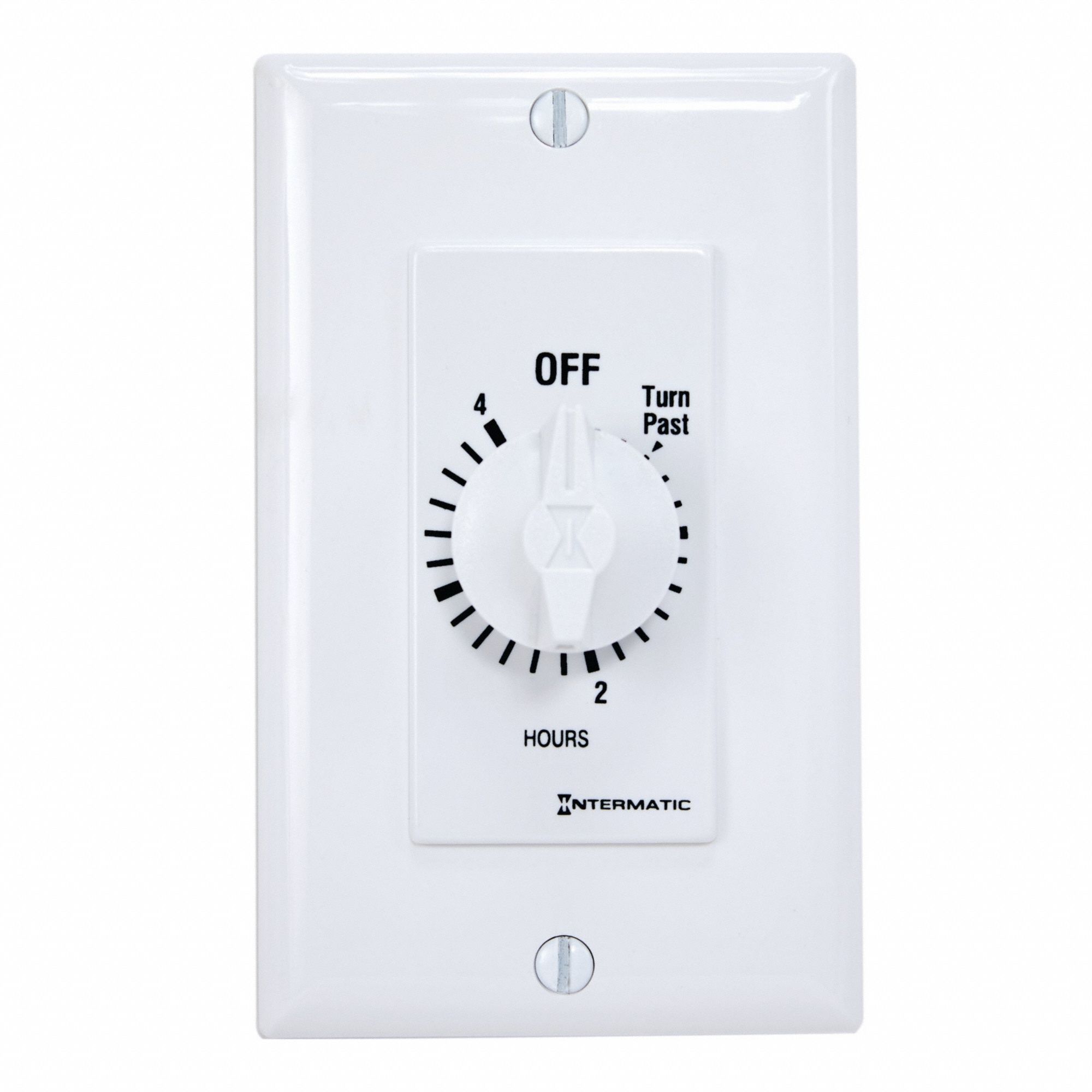 INTERMATIC, 4 hr Max, SPST, Spring-Wound Timer - 38D063|FD4HW - Grainger
