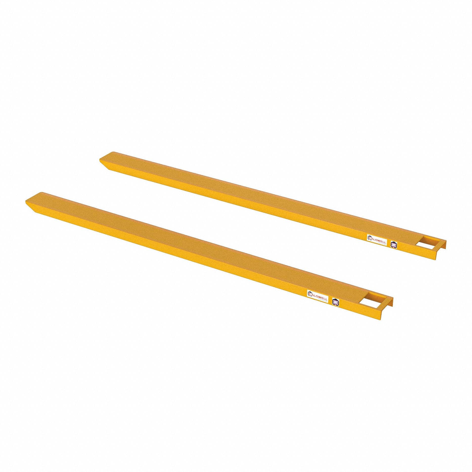 CALDWELL, Fork Extension, 2,800 lb Max Load Capacity, Fork Extension ...