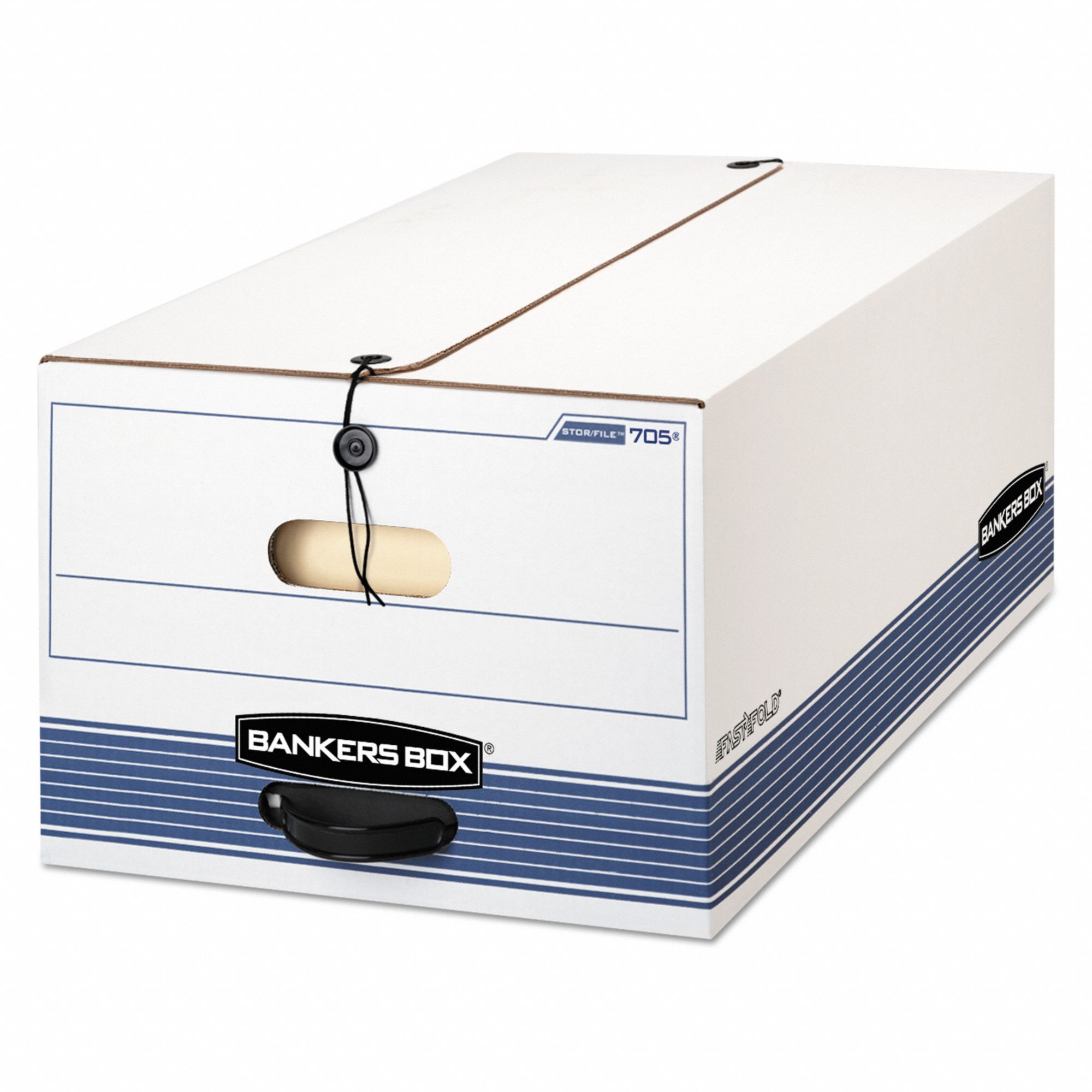 BANKERS BOX, Corrugated Fiberboard, Legal File Size, File Box - 50MY53 ...