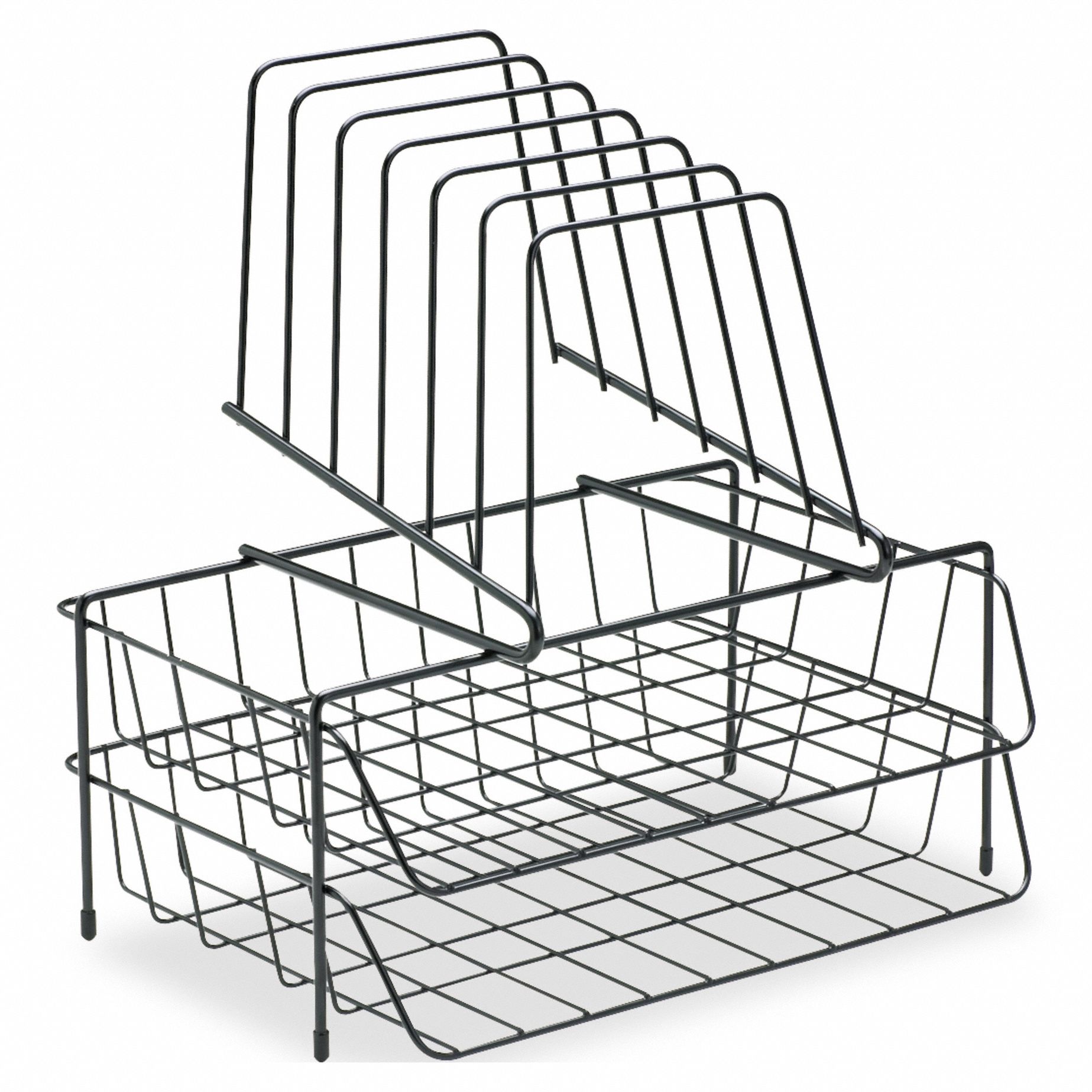 FELLOWES, 8 Compartments, Steel, Step File - 56XG57|72391 - Grainger