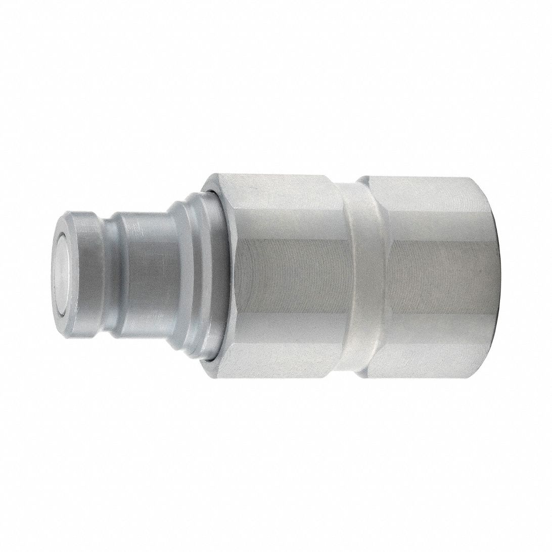 PARKER, 3/8 in Coupling Size, Steel, Nose Piece Assembly Coupling ...