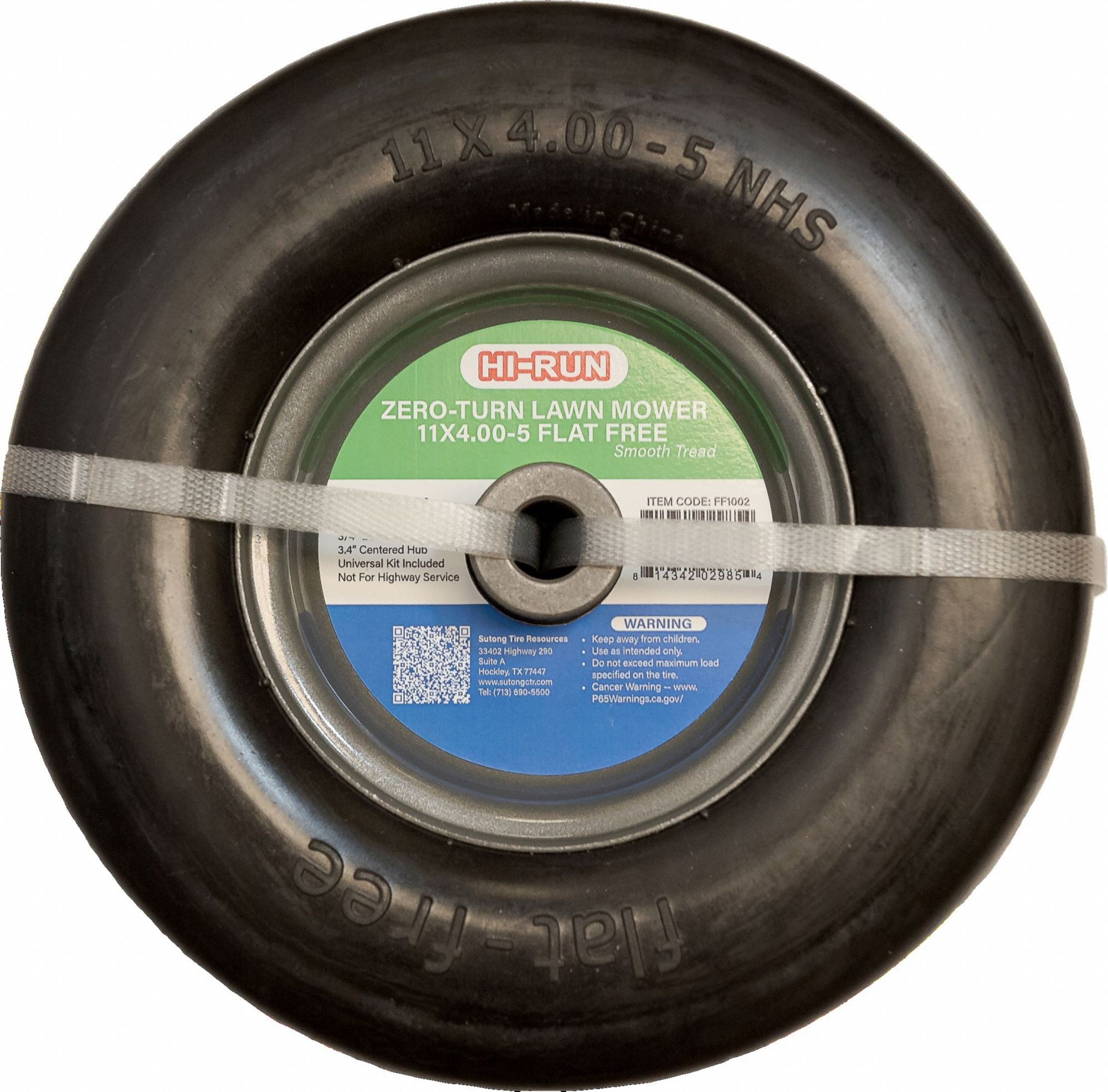 HI-RUN, Off-Road Tire and Wheel Assembly, 11x4.00-5 Tire Size, Tires ...