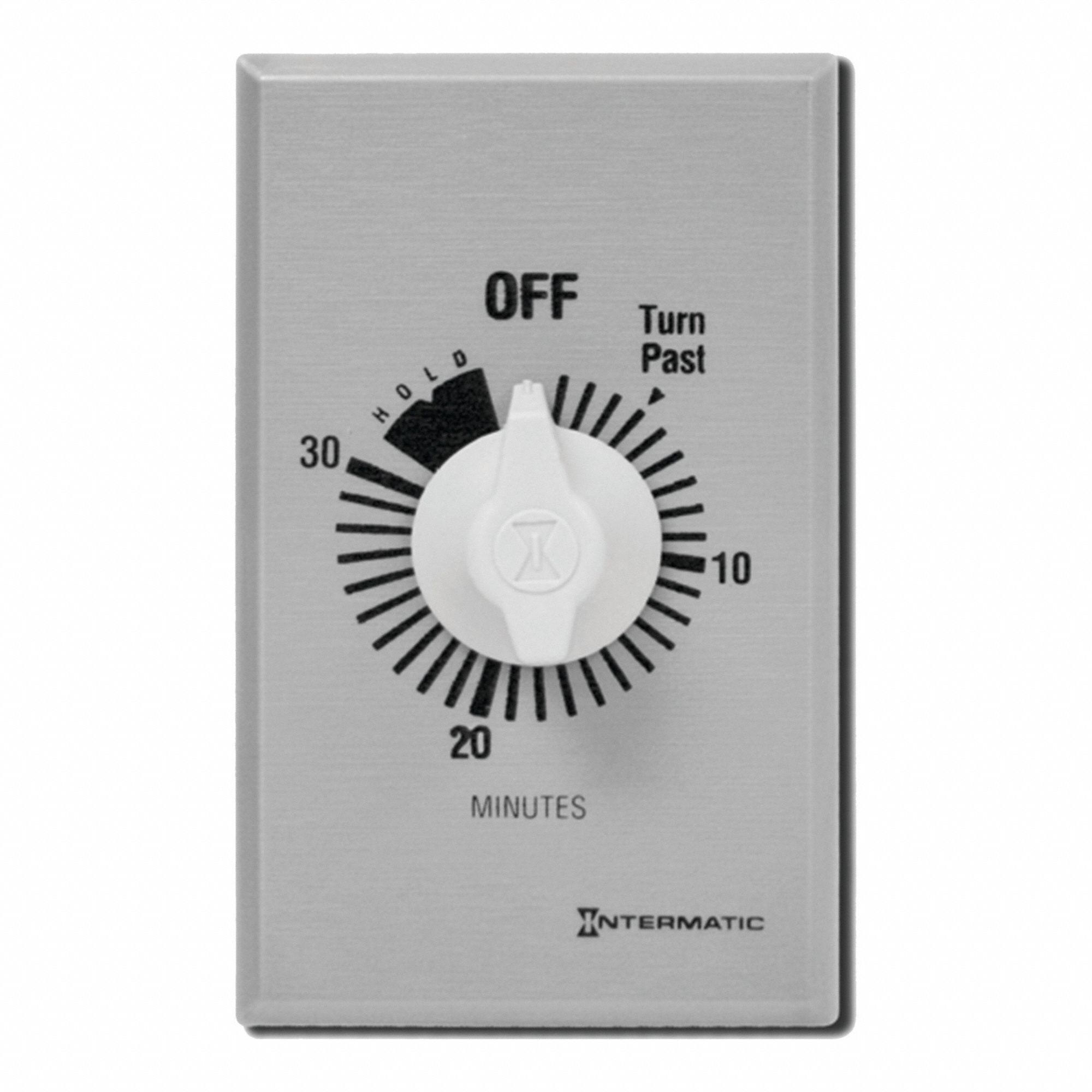 INTERMATIC, 30 min Max, SPST, Spring-Wound Timer - 3FXA6|FF30MH - Grainger