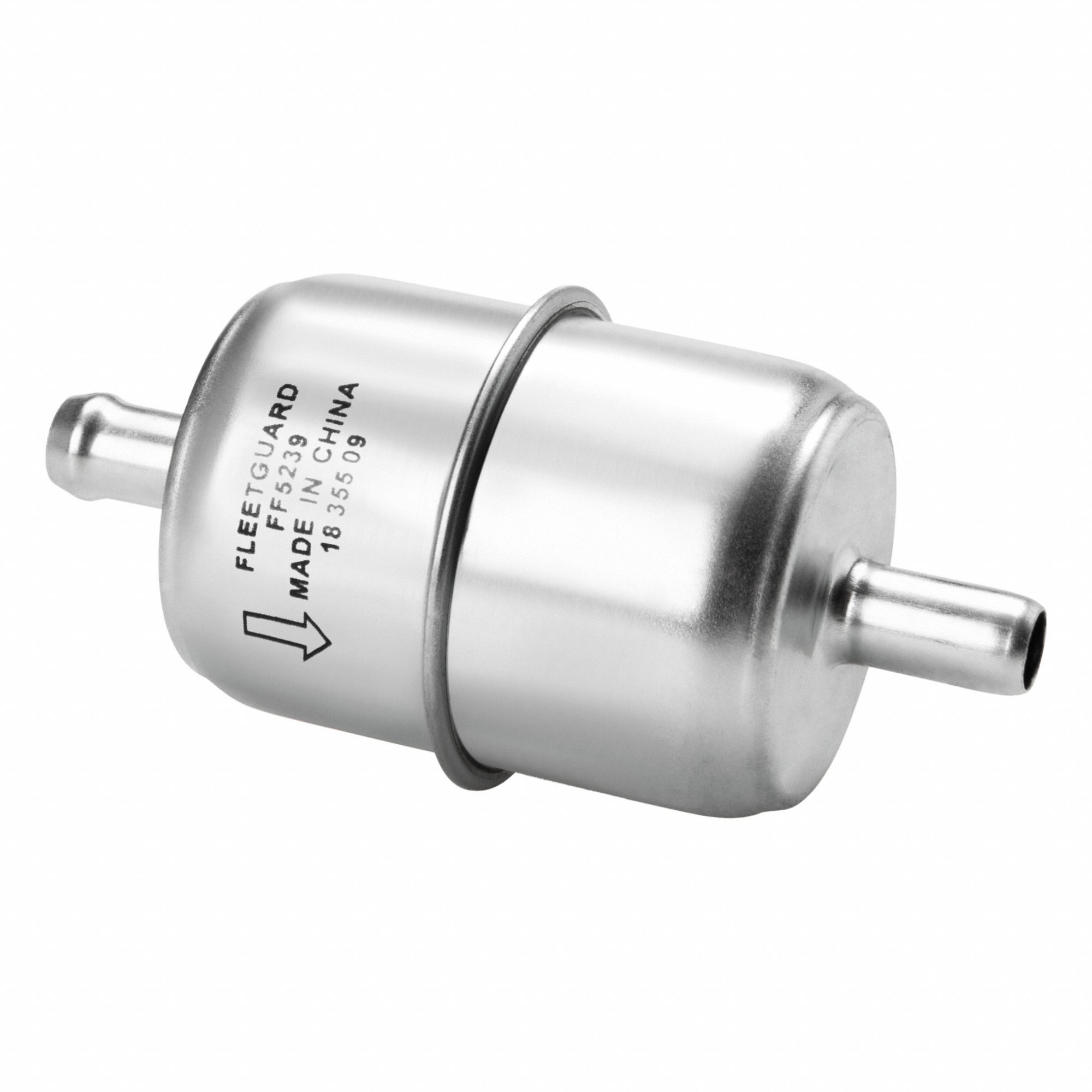 FLEETGUARD, In-Line, 7 11/16 in Overall Lg, Automotive Fuel Filter ...